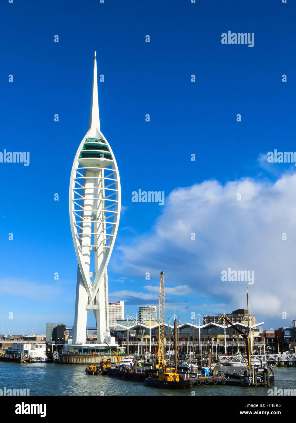 Spinnaker building in Portsmouth Stock Photo - Alamy