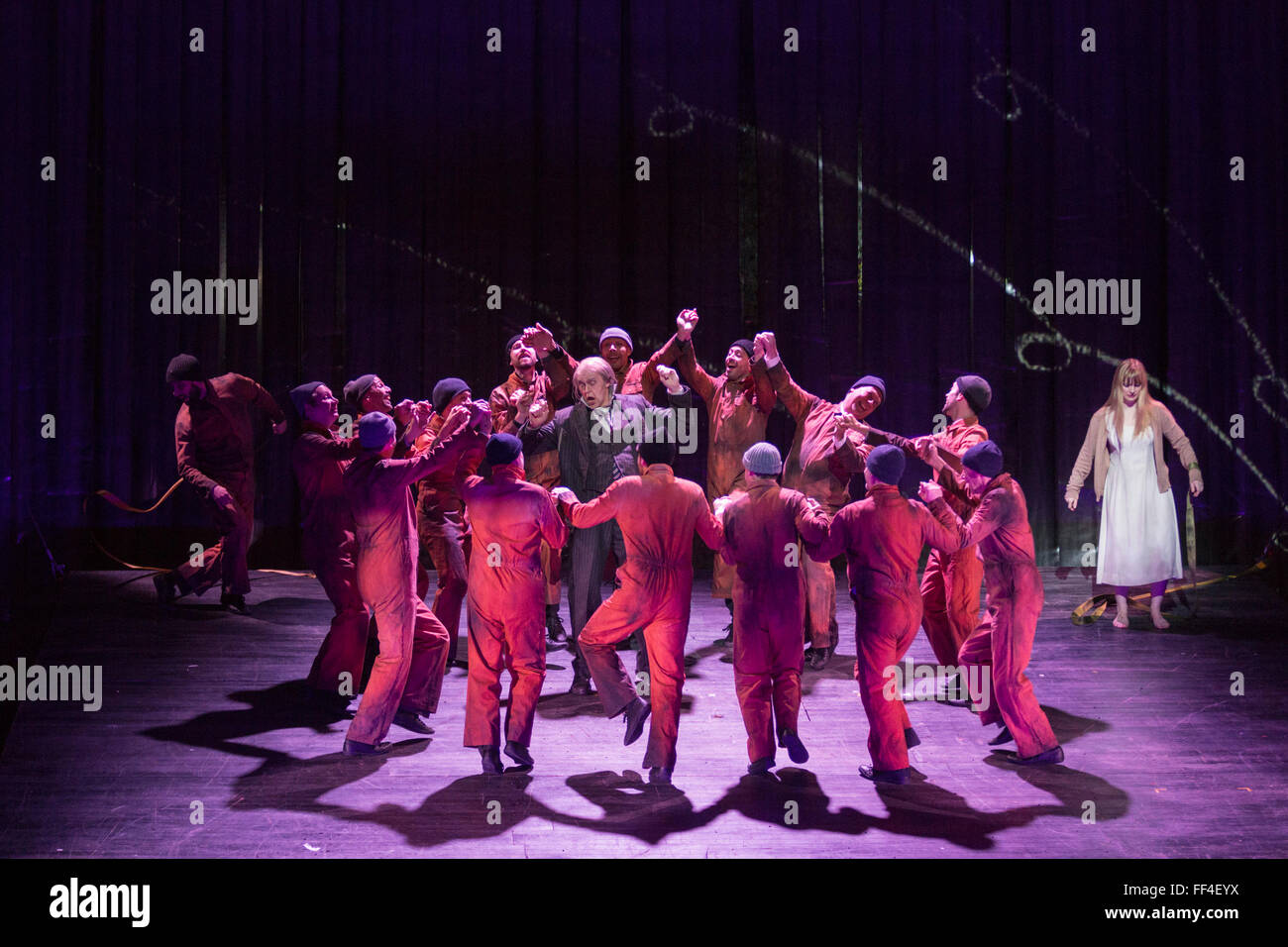 London, UK. 3 February 2016. John Graham-Hall as Monostatos at the ...