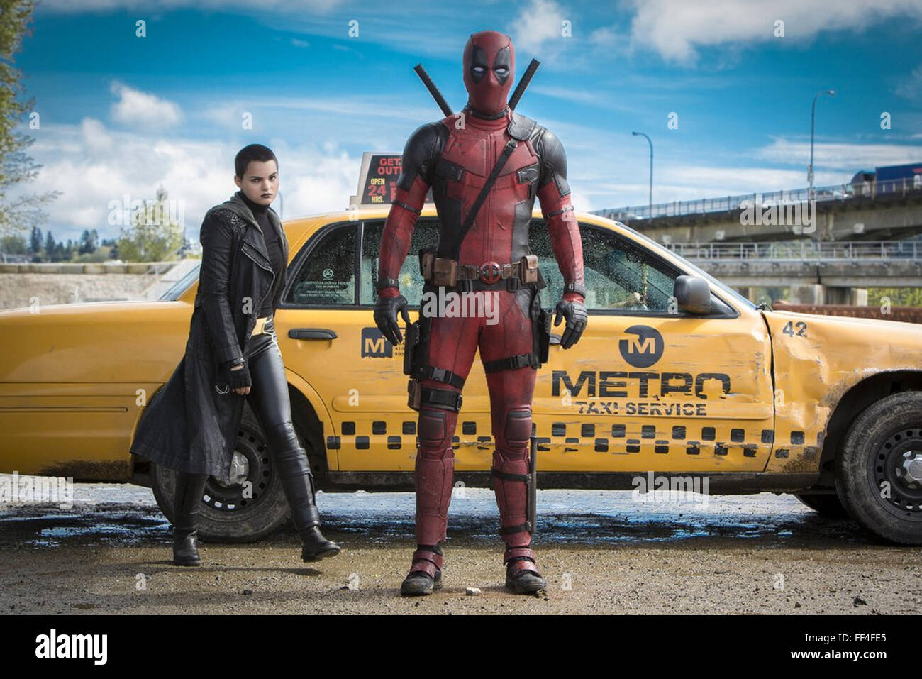 DEADPOOL 2015 Twentieth Century Fox film with Ryan Reynolds and Brianna ...