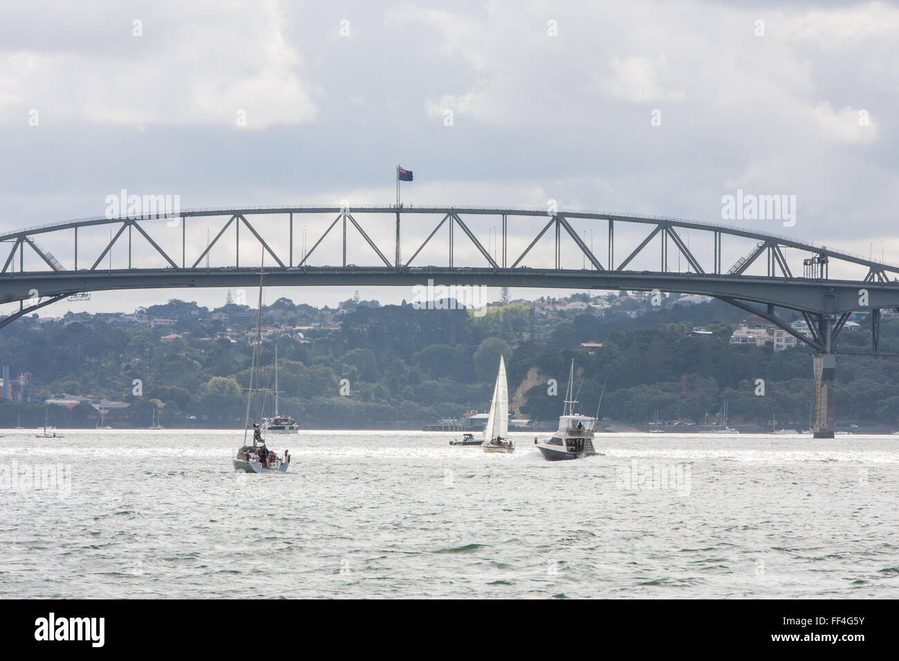 Auckland north shore ferry boat hi-res stock photography and images - Alamy