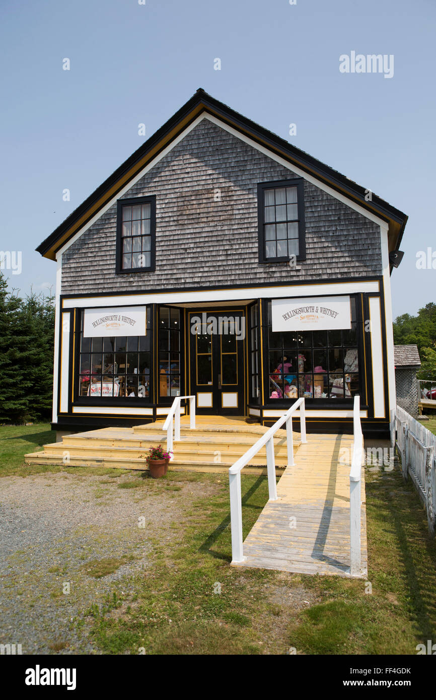 Canada nova scotia sherbrooke village hi-res stock photography and ...