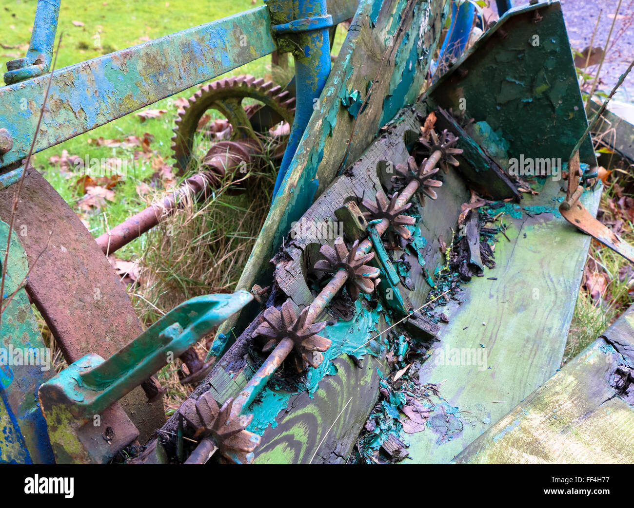 victorian, iron work, machinery Stock Photo - Alamy