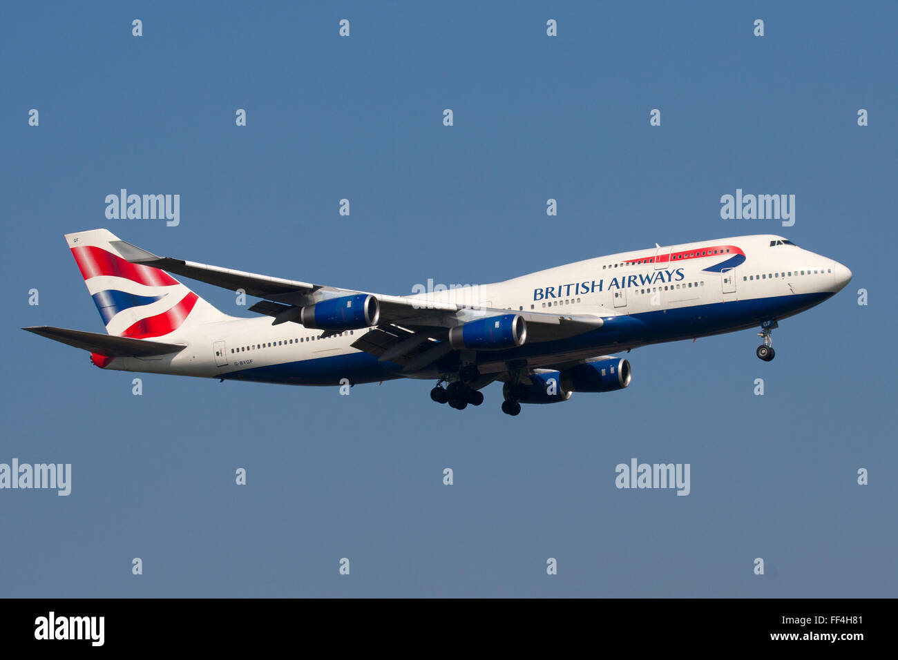British Airways Boeing 747 Jumbo Aircraft Stock Photo - Alamy