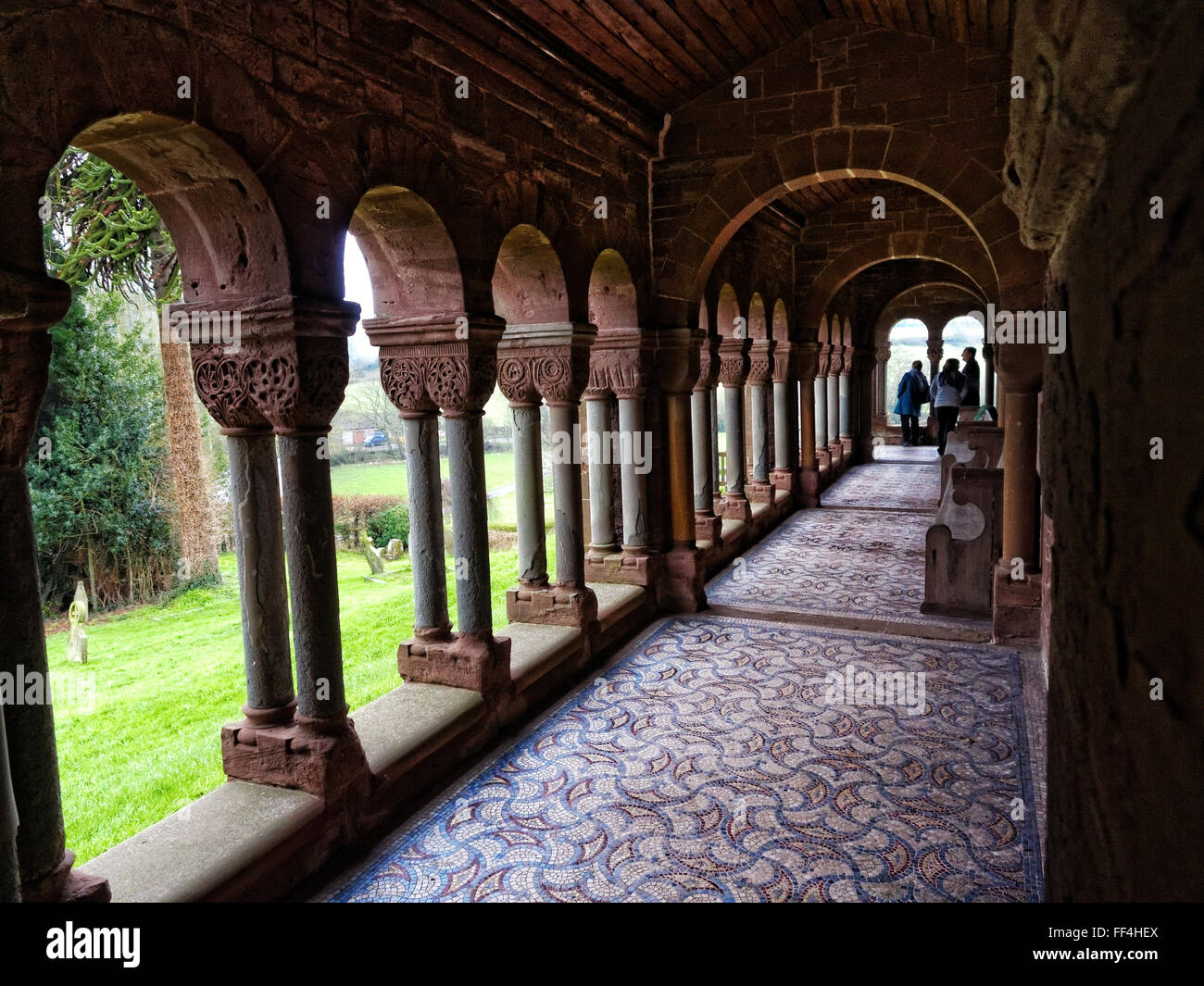 The church at Hoarwithy, Herefordshire has fascinating mosaics and ...