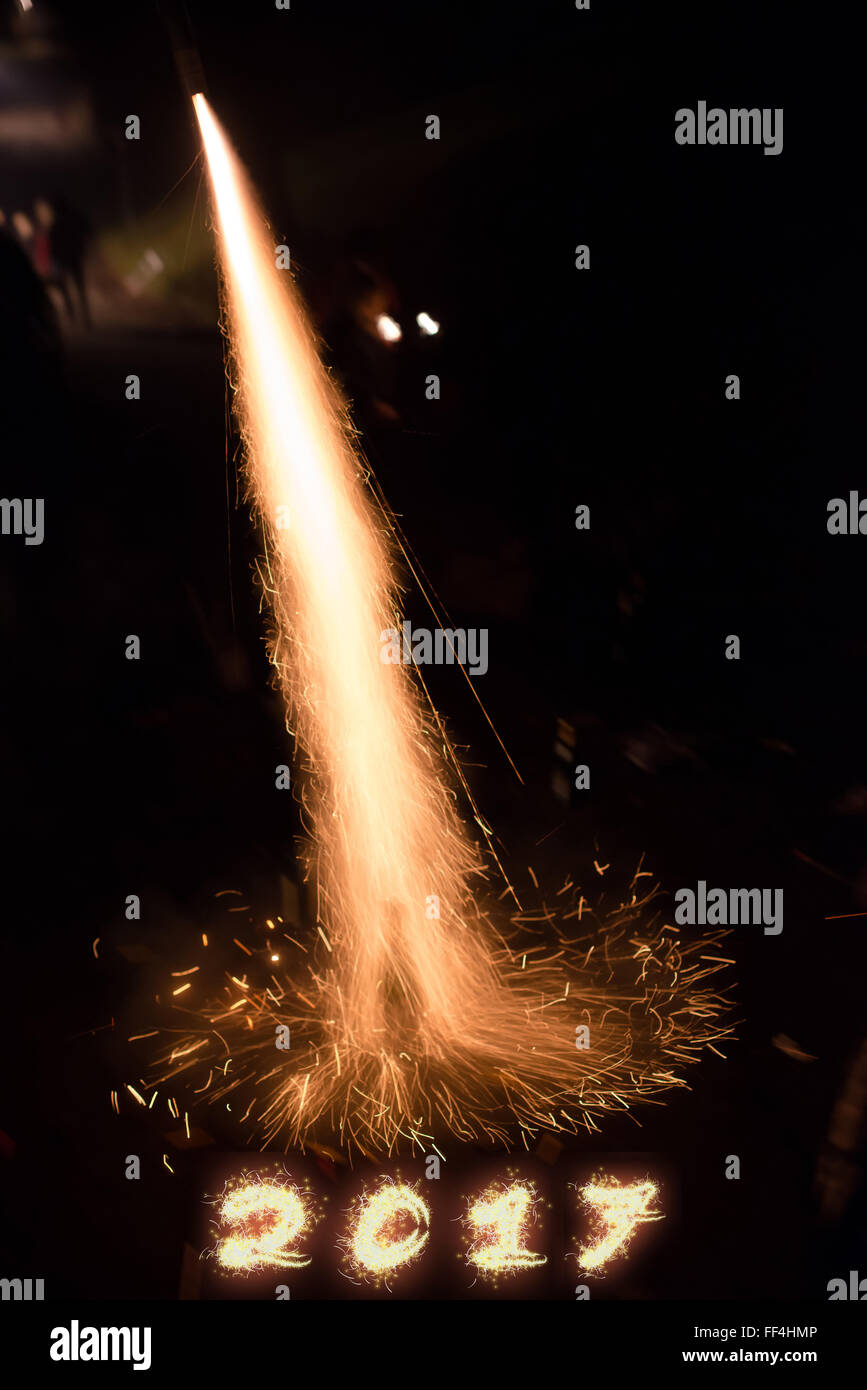 Firework rocket launch hi-res stock photography and images - Alamy