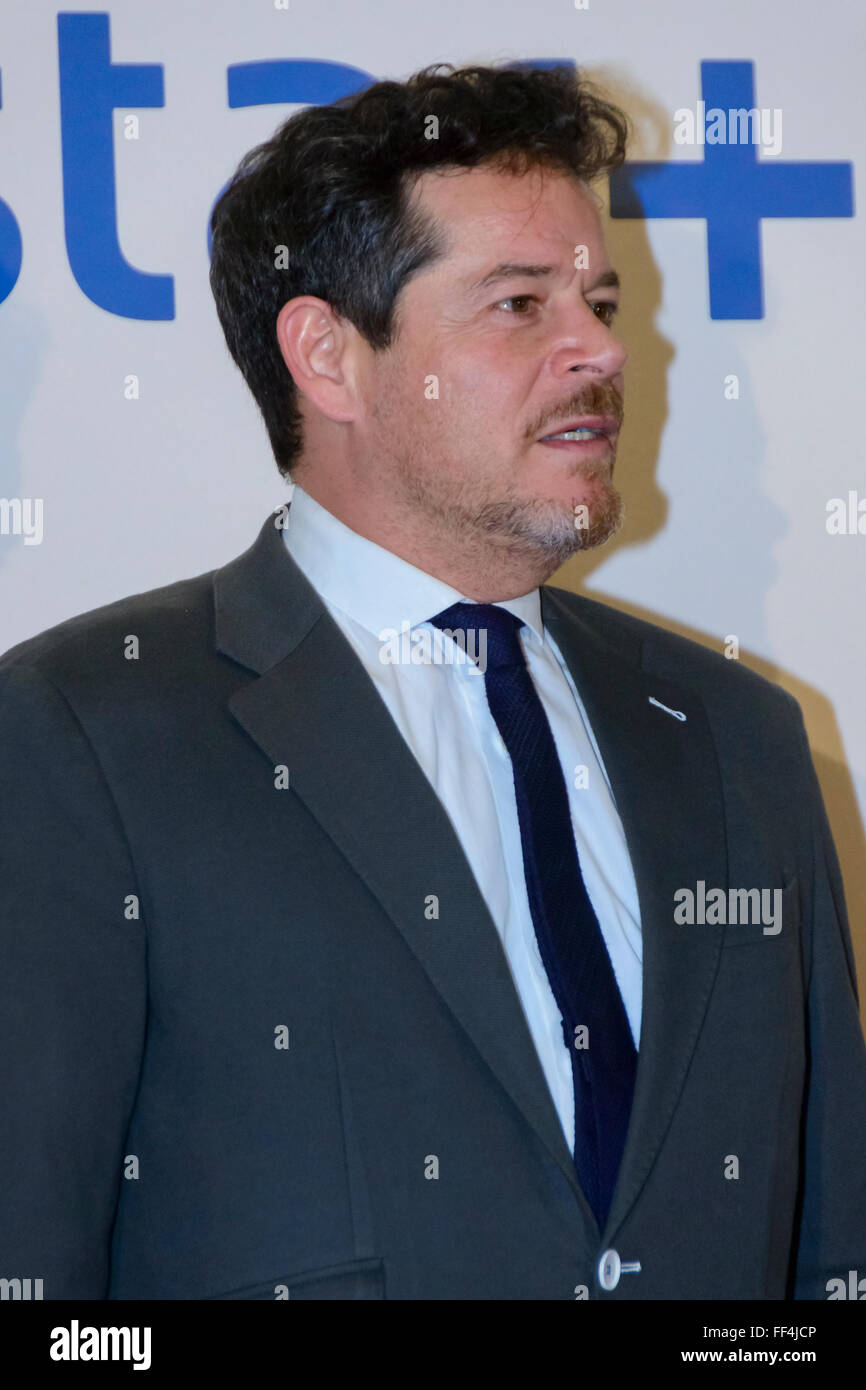Madrid, Spain 10th February 2016. Jorge Sanz, actor, during the ...