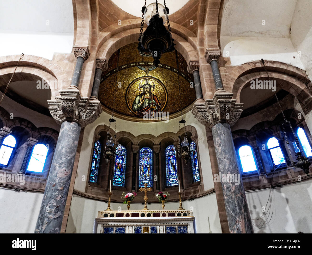 The church at Hoarwithy, Herefordshire has fascinating mosaics and ...