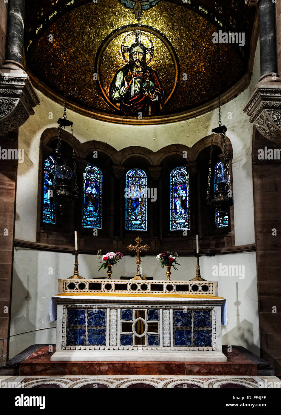 The church at Hoarwithy, Herefordshire has fascinating mosaics and ...