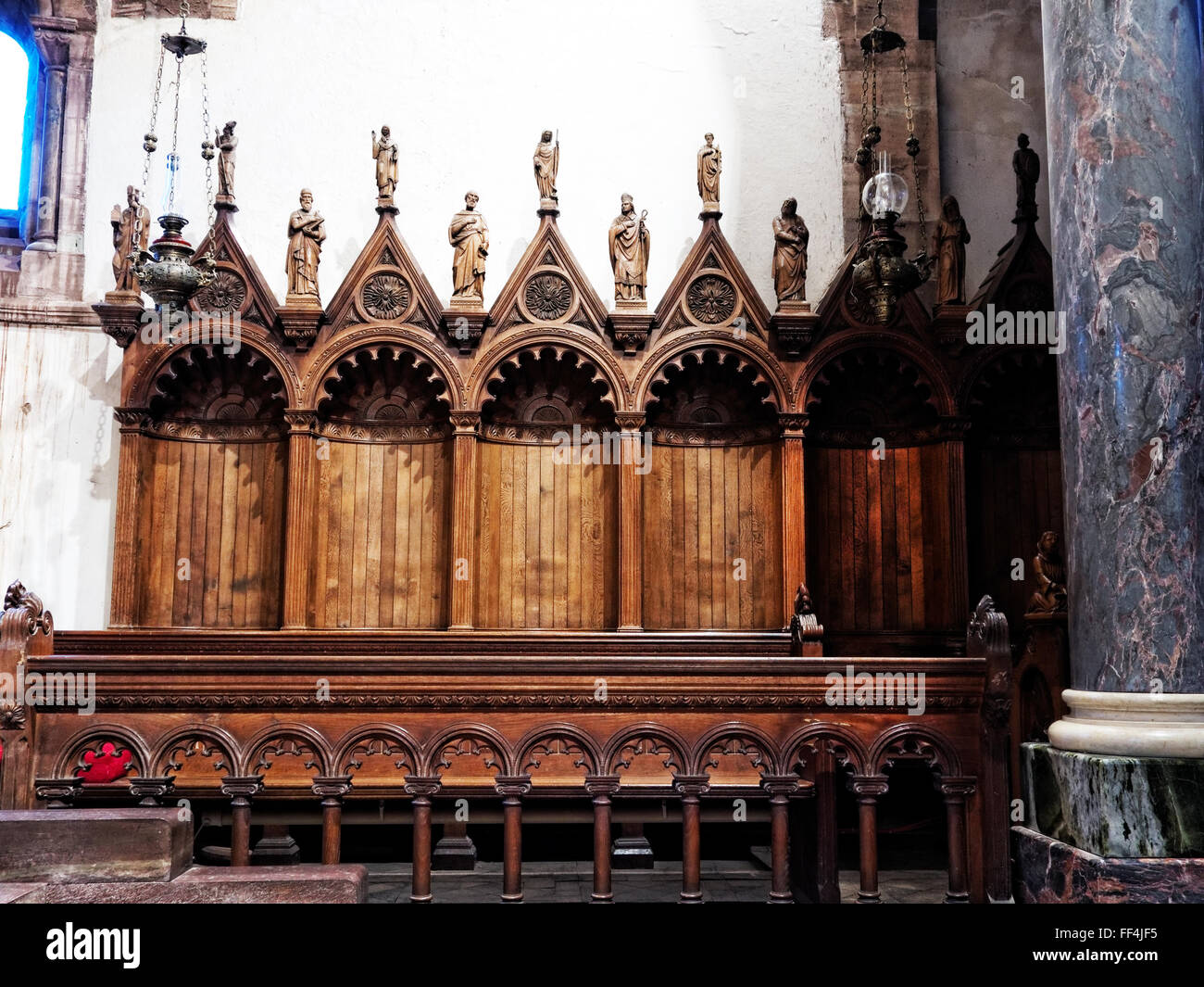 The church at Hoarwithy, Herefordshire has fascinating mosaics and ...