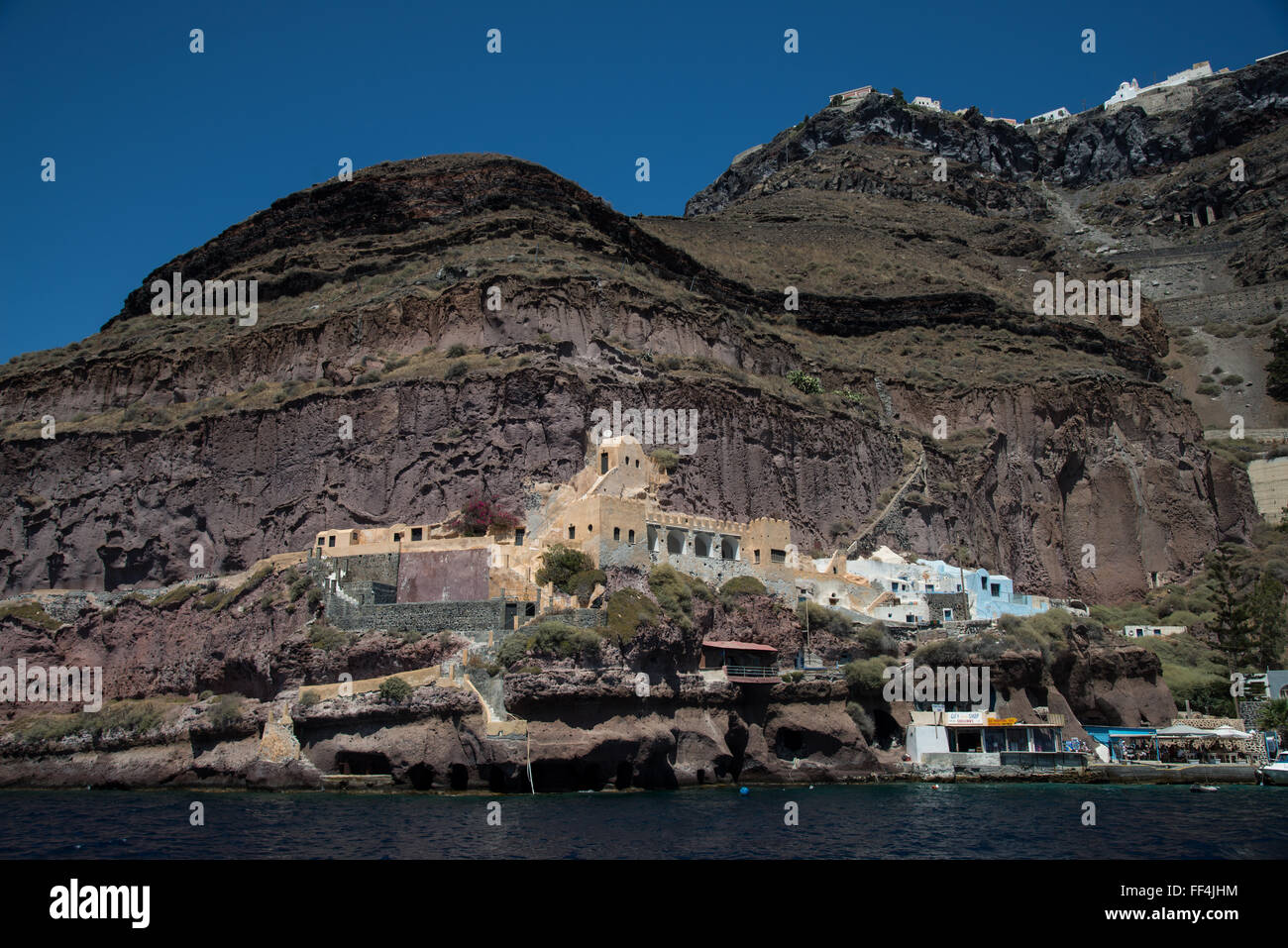 Town view and cliffs hi-res stock photography and images - Alamy