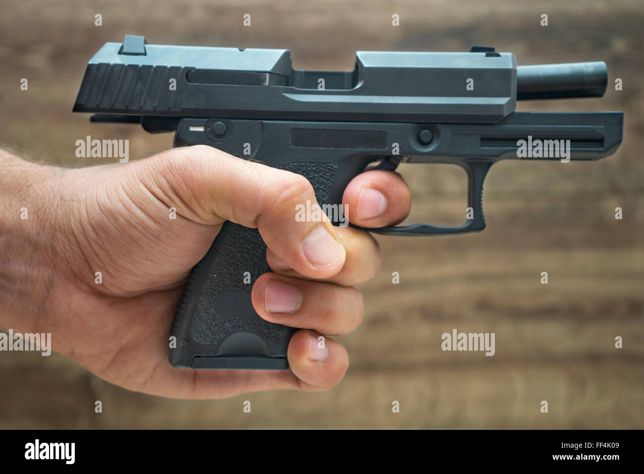 Empty pistol hi-res stock photography and images - Alamy