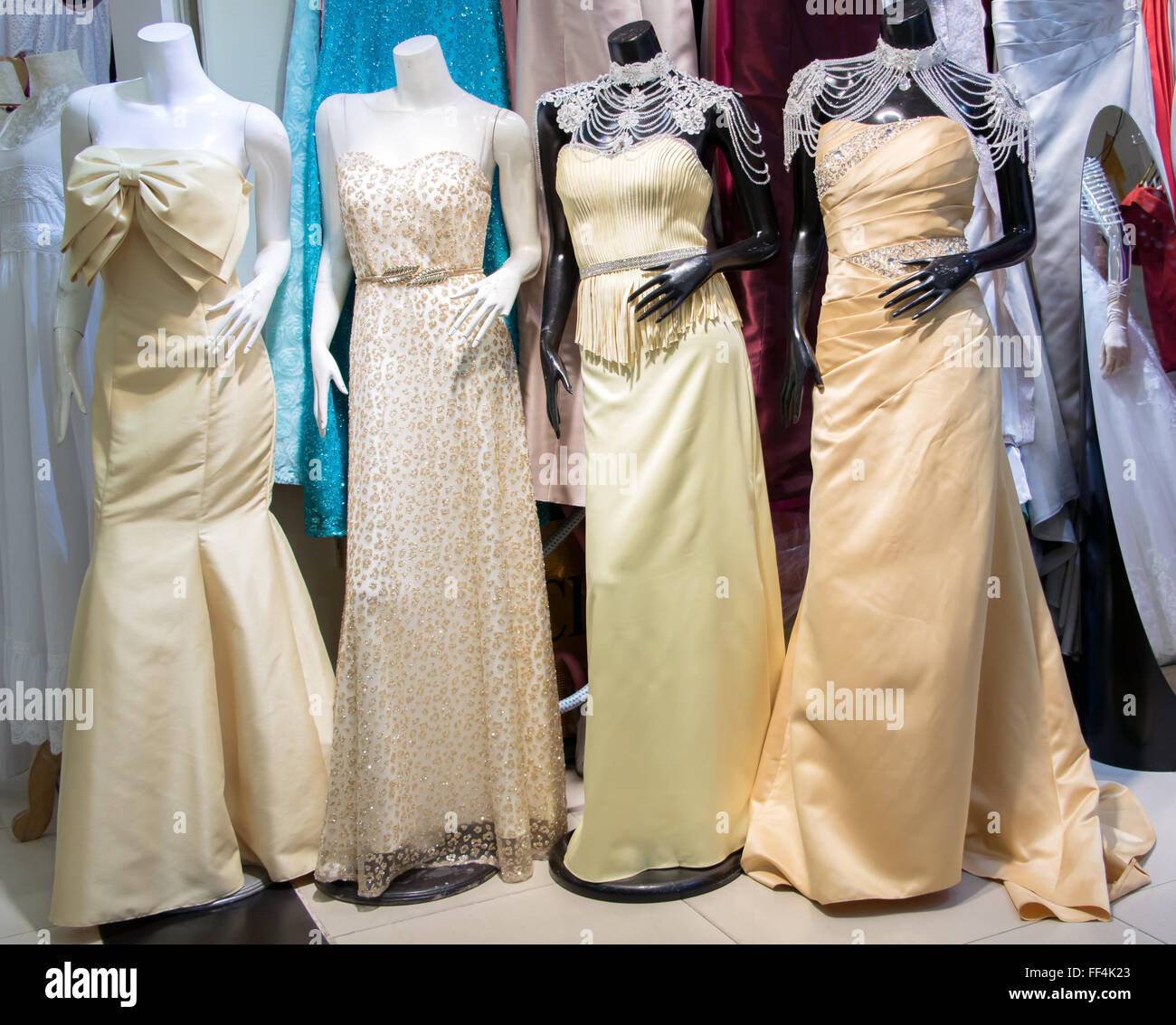 festive clothes on the mannequin Stock Photo - Alamy