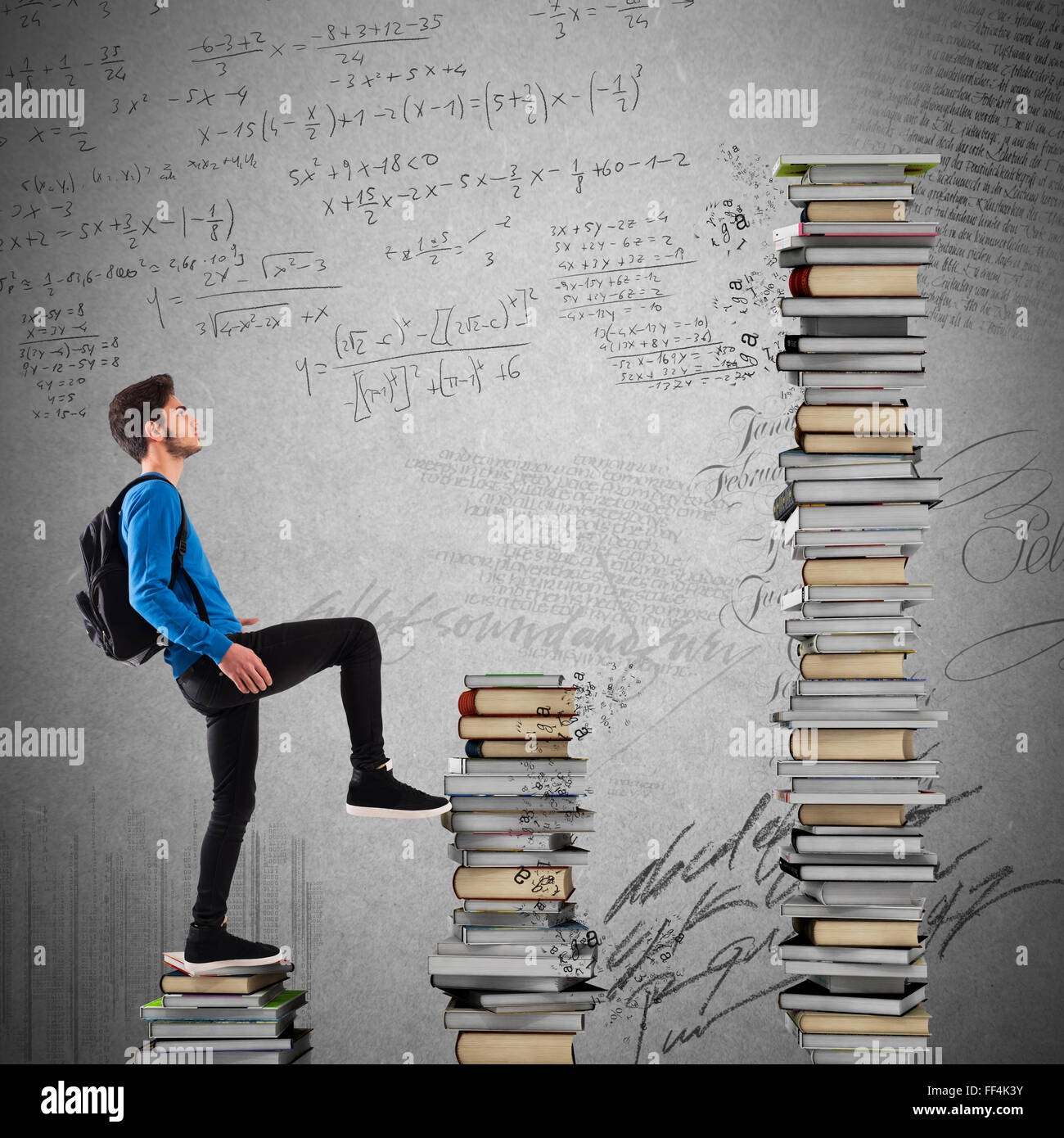Knowledge scale hi-res stock photography and images - Alamy