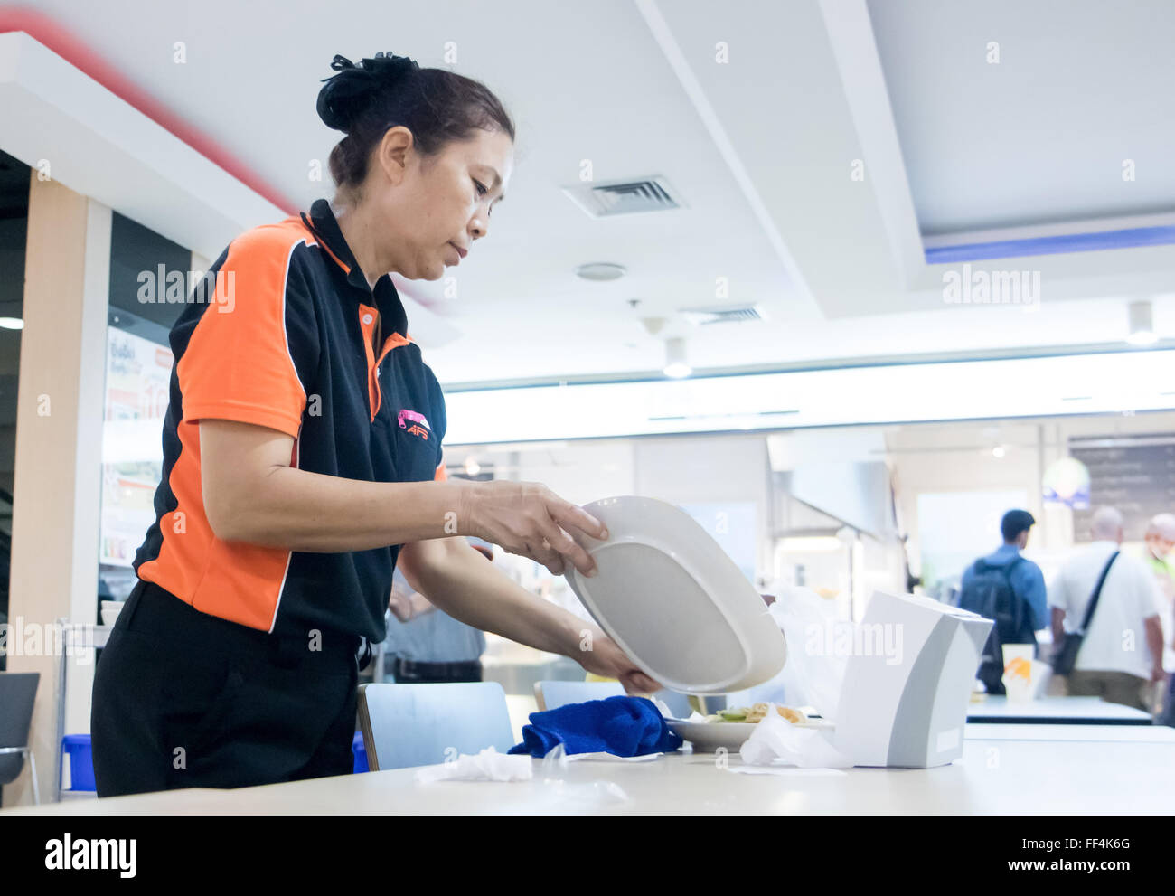 Food waste bin plate hi-res stock photography and images - Alamy