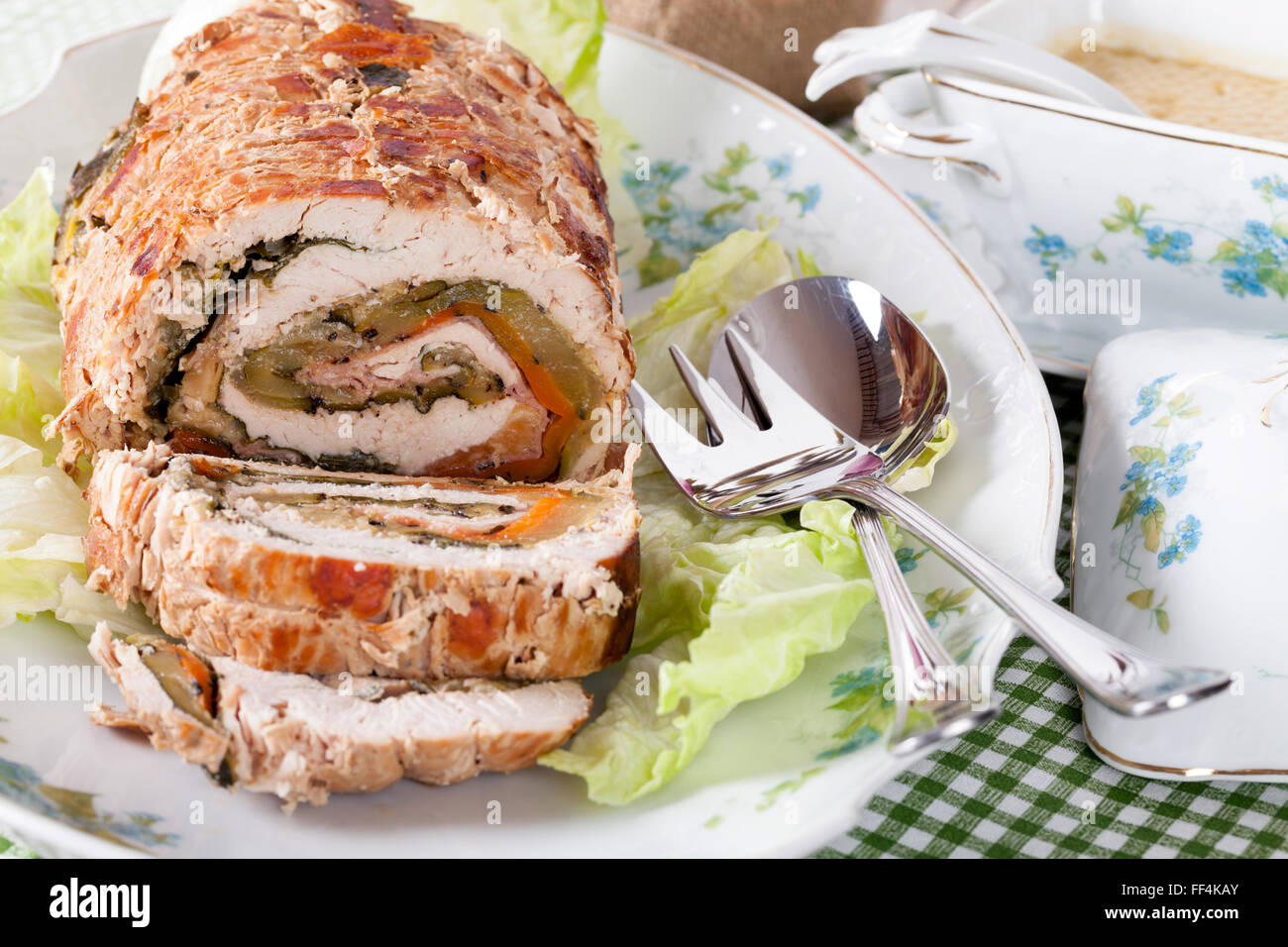 Chicken fillet roll hi-res stock photography and images - Alamy