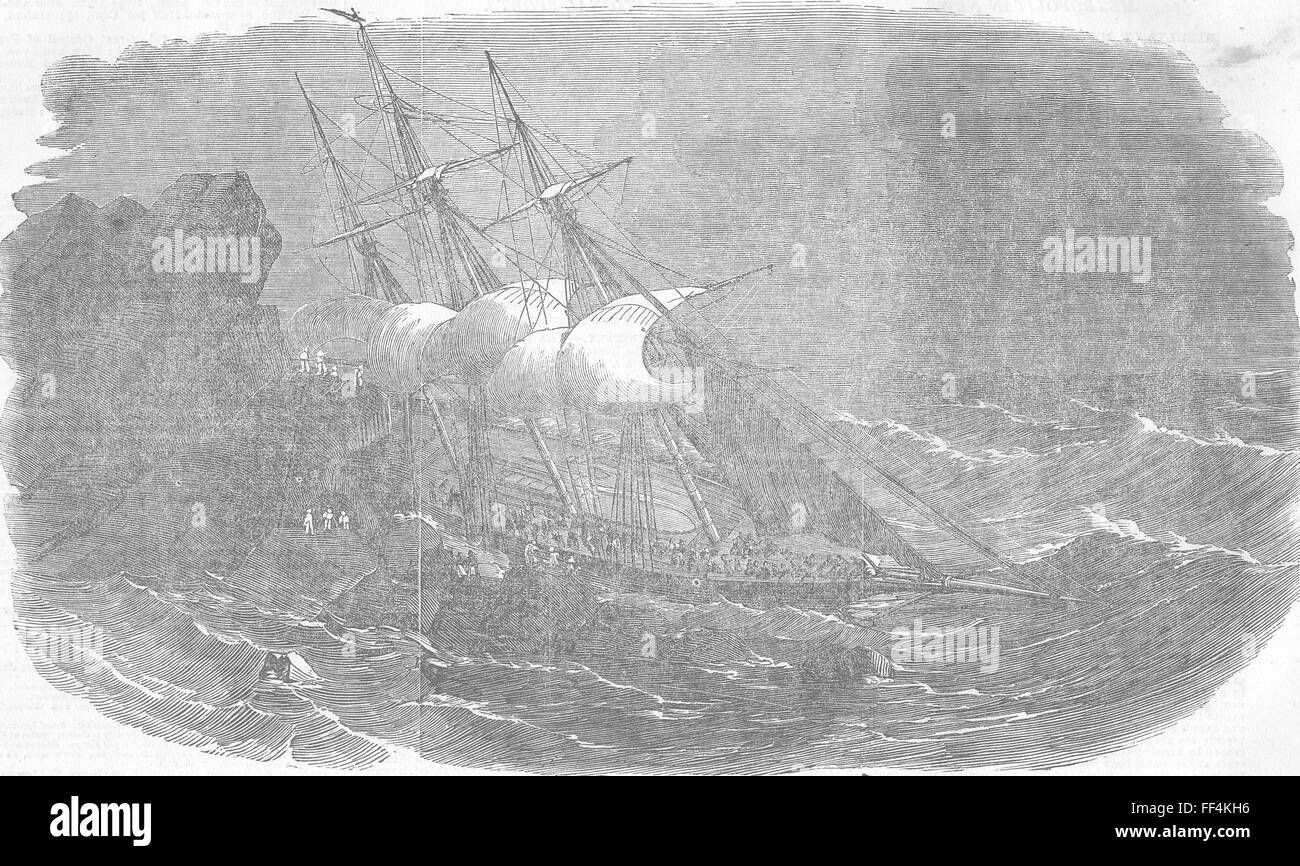 Lambay island engraving hi-res stock photography and images - Alamy