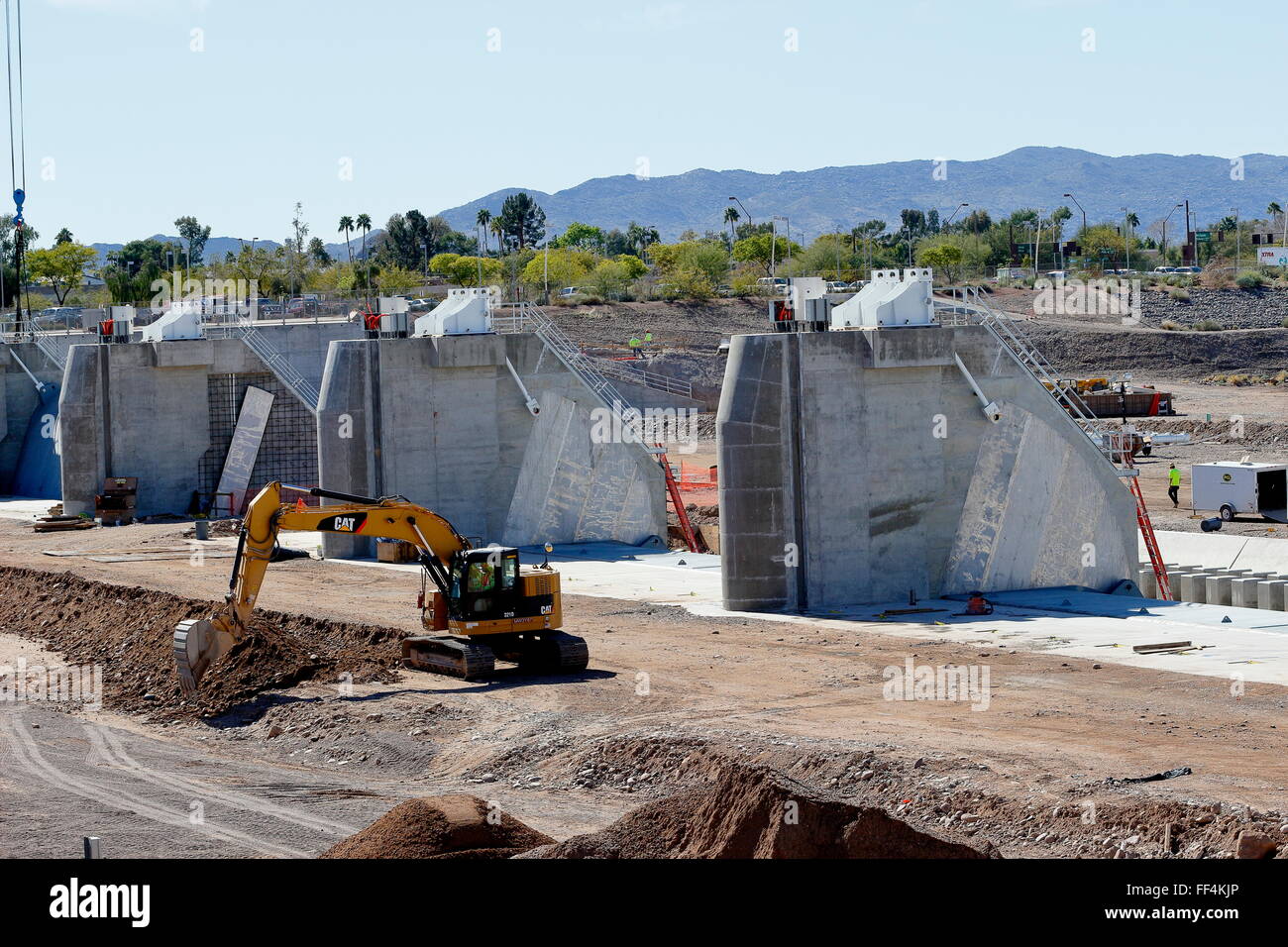Tempe pedestrian bridge hi-res stock photography and images - Alamy