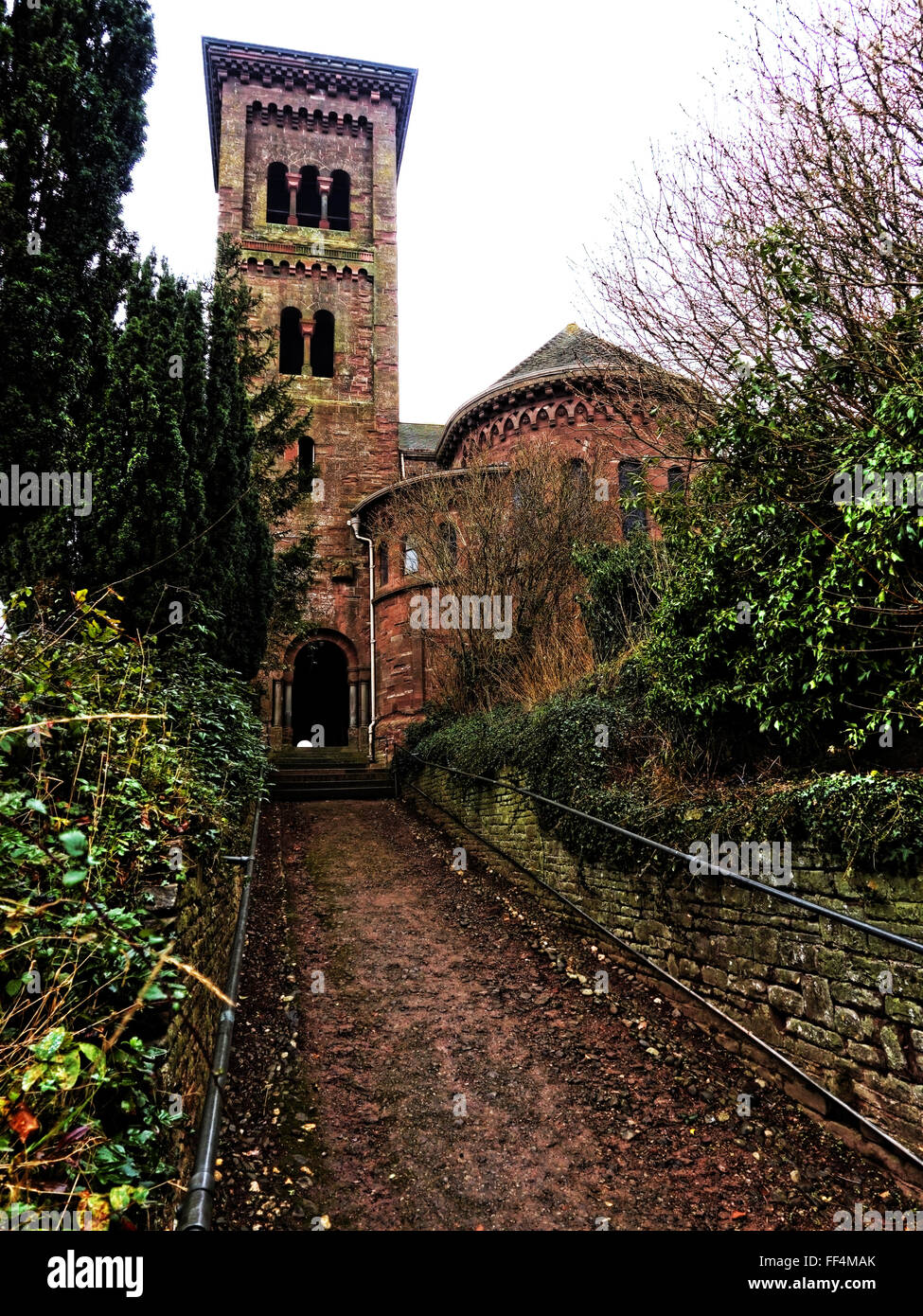 The church at Hoarwithy, Herefordshire has fascinating mosaics and ...