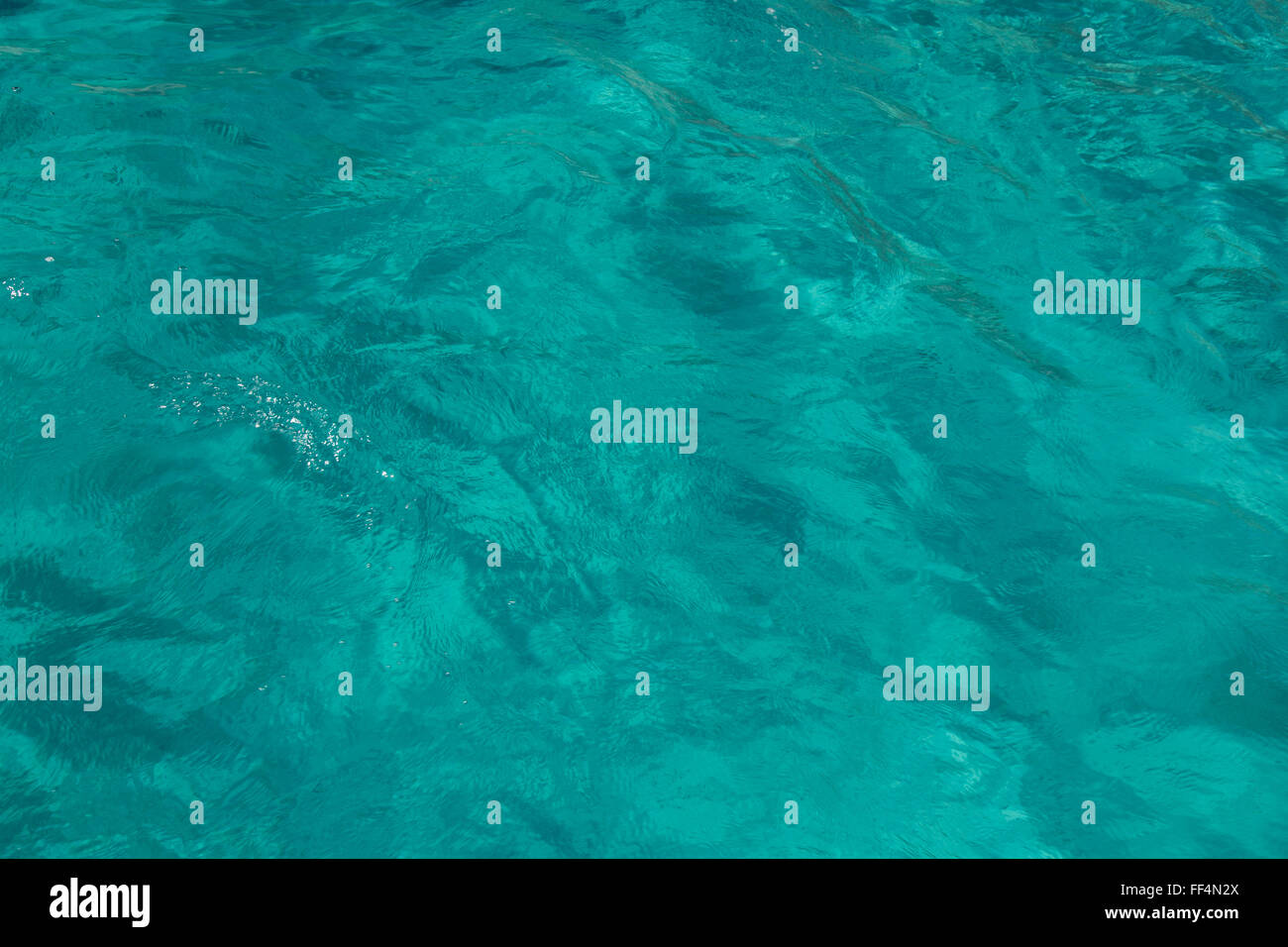 Surface of Aegean Sea in Green Color Stock Photo - Alamy