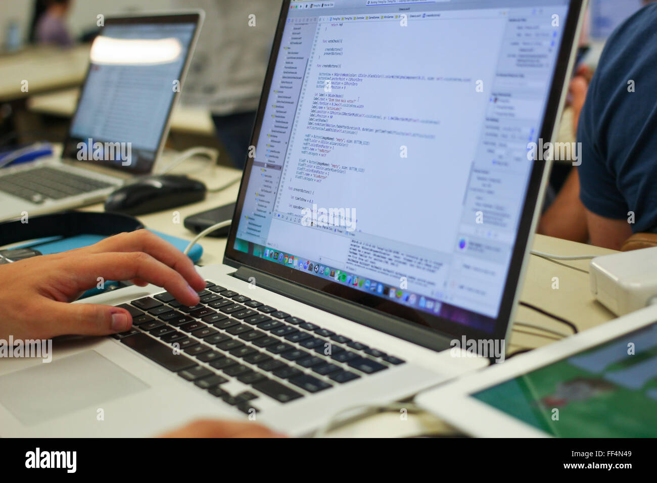 Code typing hi-res stock photography and images - Alamy