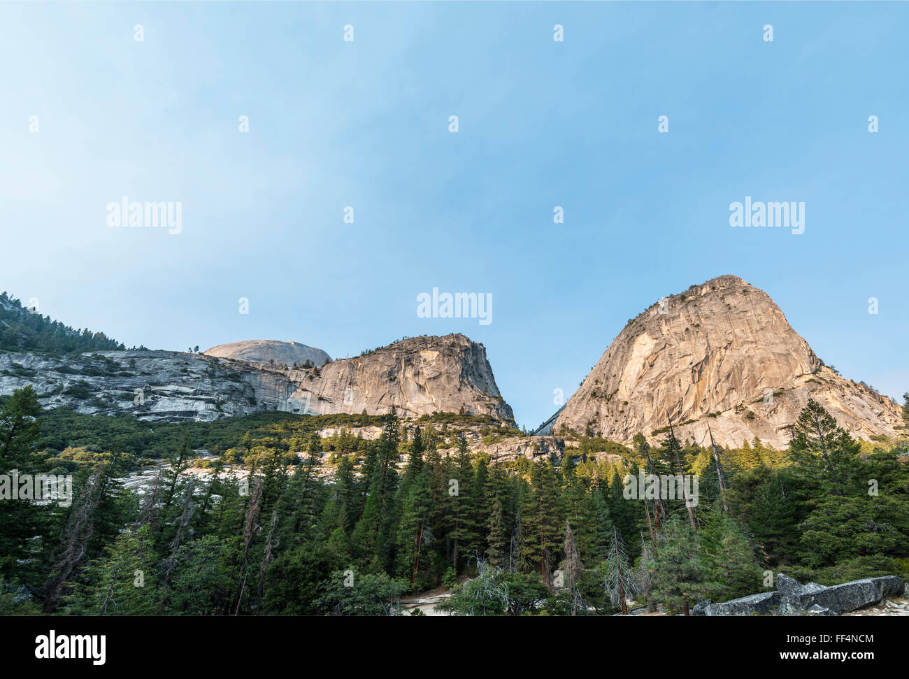 Liberty Cap, Mist Trail, Yosemite National Park, California, USA, North ...