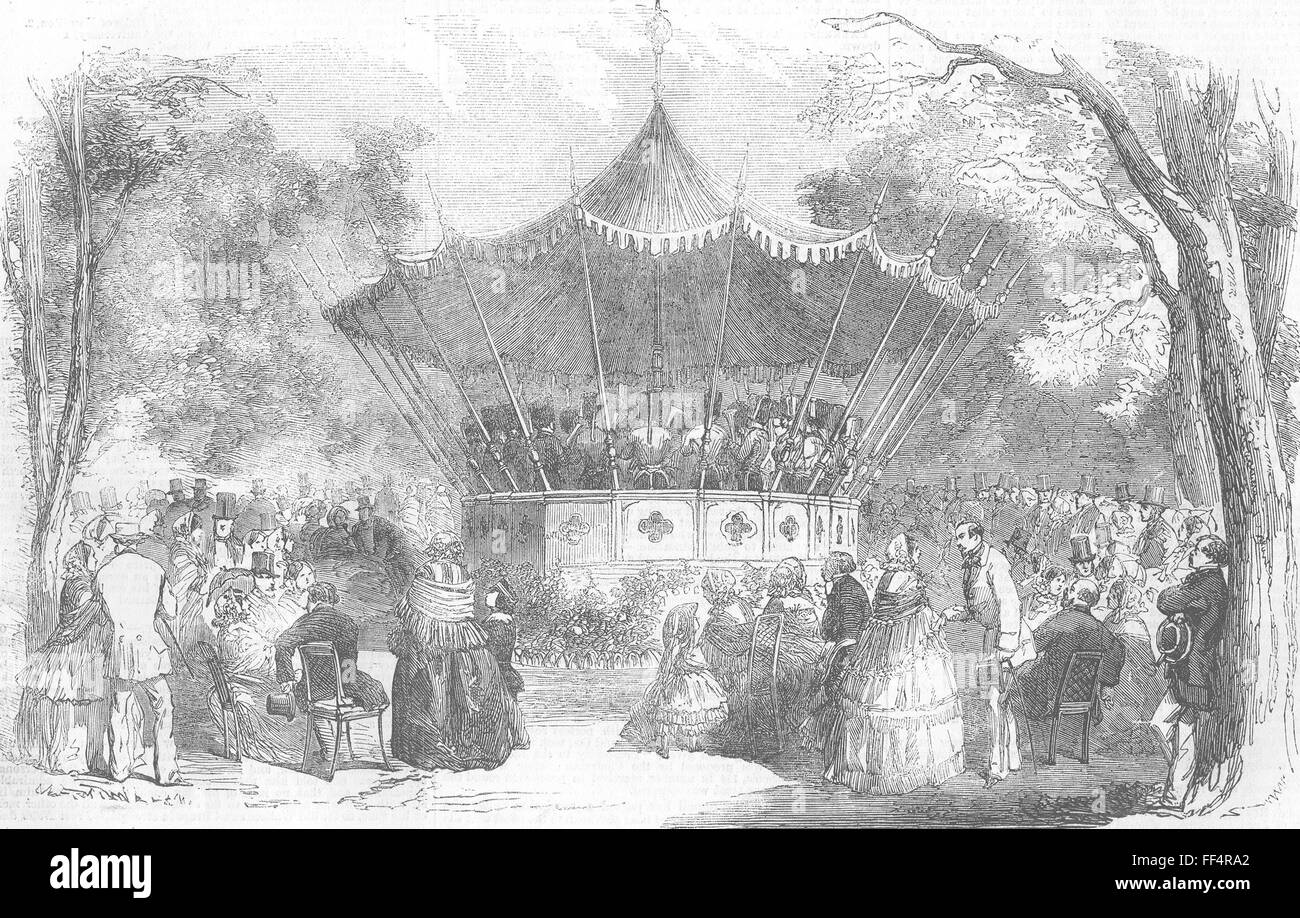 FRANCE The Pre Catalan 1856. Illustrated London News Stock Photo - Alamy