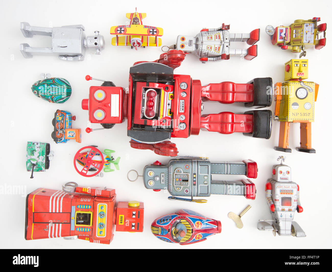 a colection of retro toys Stock Photo - Alamy