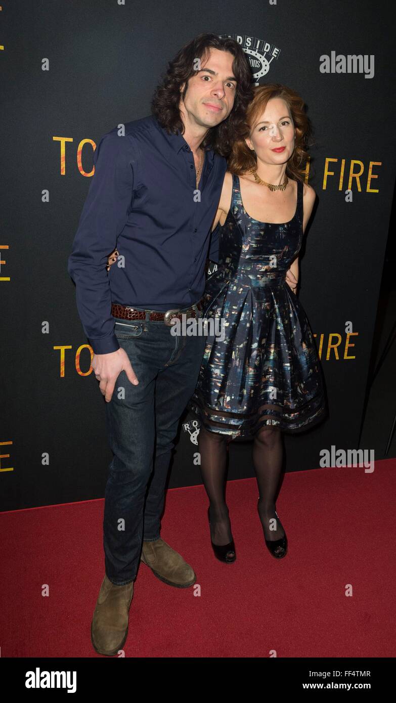 New York, NY, USA. 10th Feb, 2016. Paul Dalio, Kristina Nikolova at ...