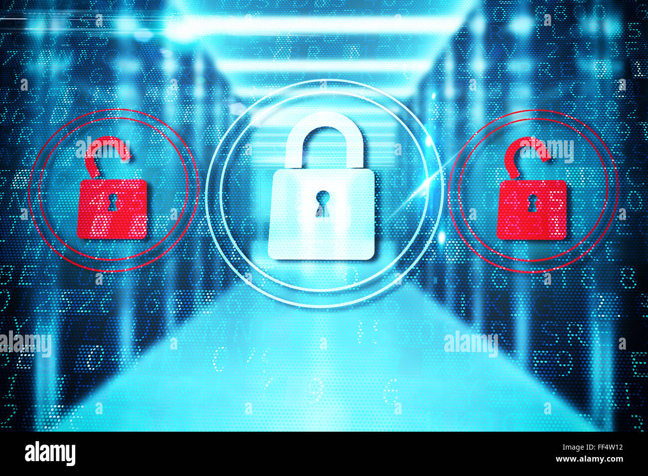 Security closed padlock Stock Photo - Alamy