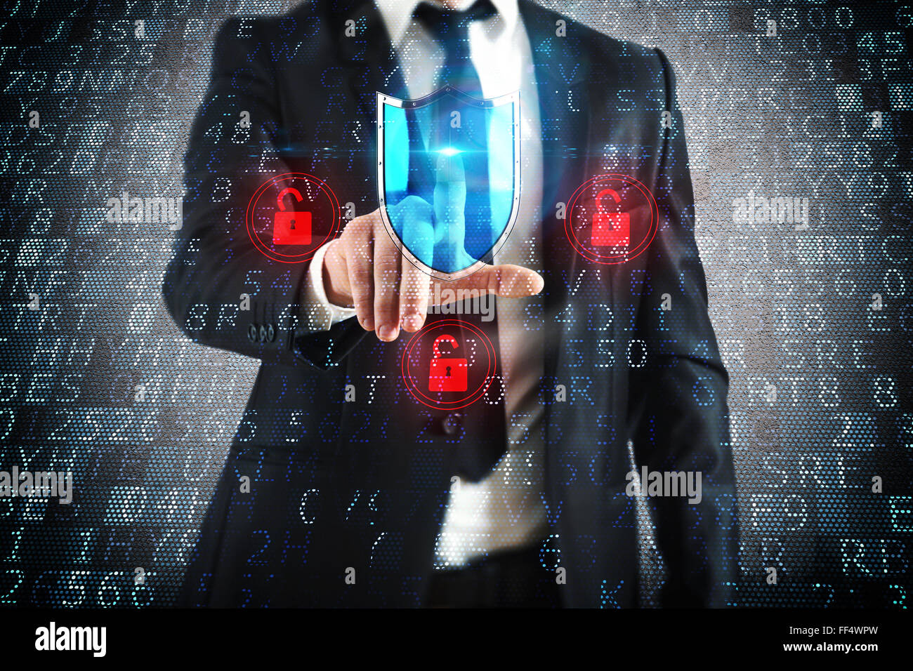 Security shield hi-res stock photography and images - Alamy