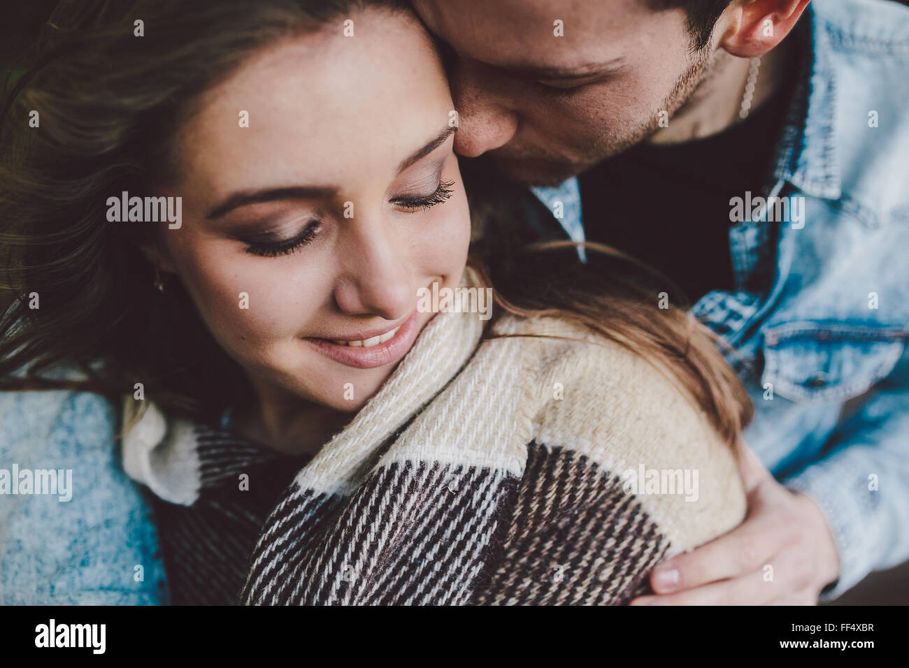 Young beautiful couple Stock Photo - Alamy