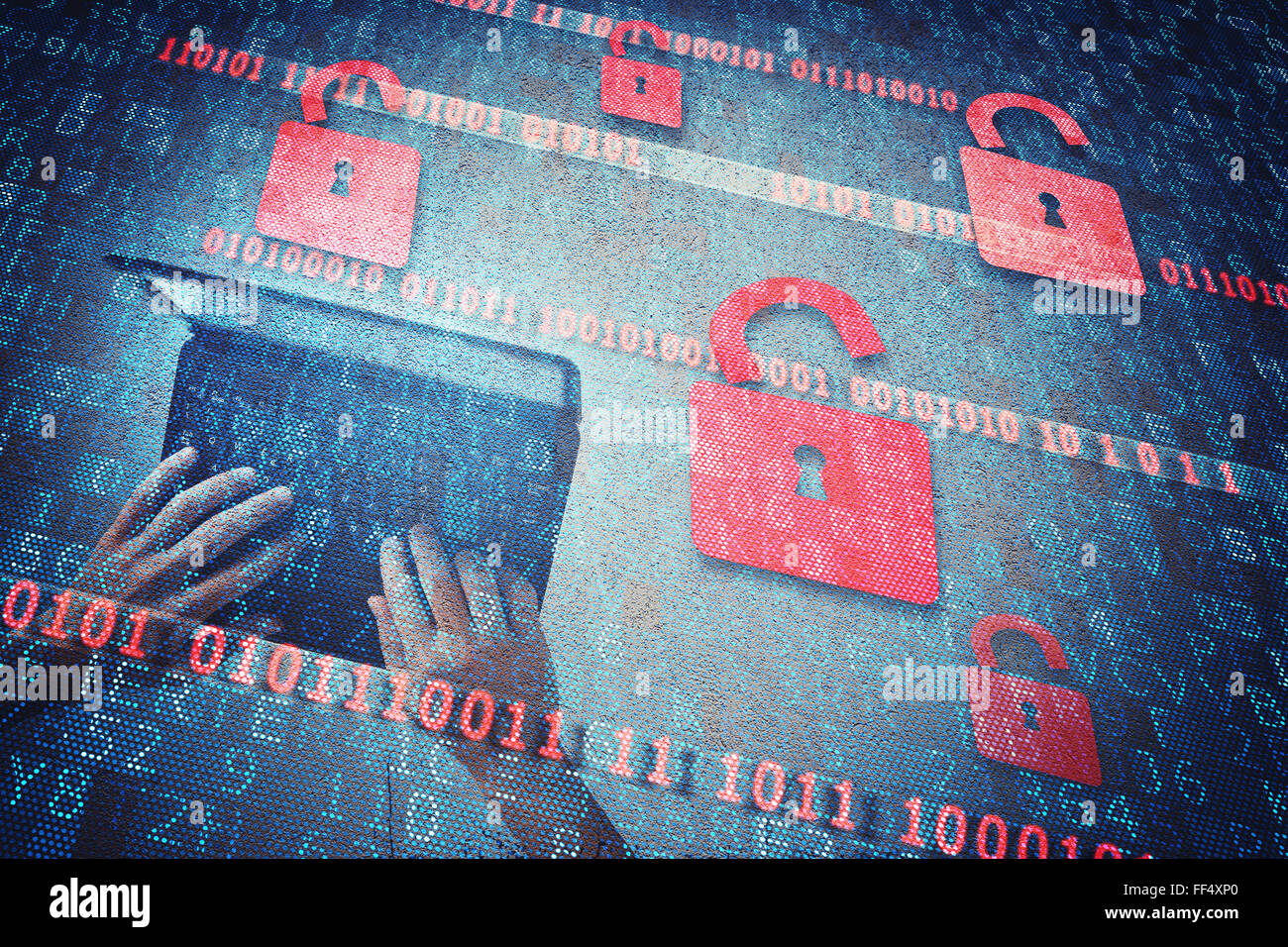 Security padlock Stock Photo - Alamy