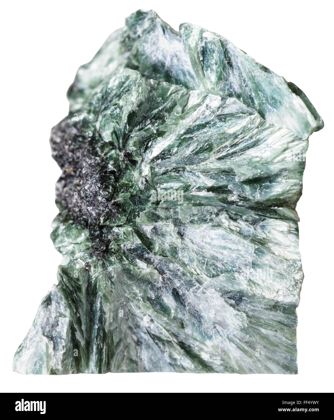 macro shooting of natural mineral stone - clinochlore (clinkstone ...
