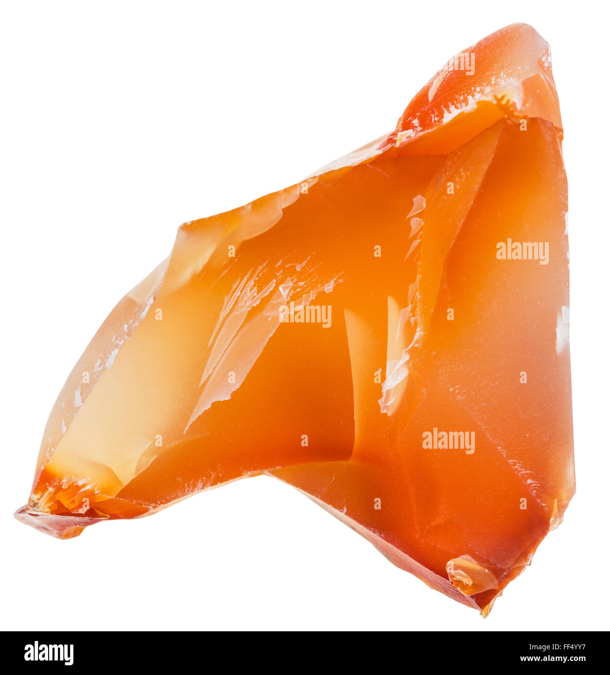 macro shooting of natural mineral stone - carnelian (cornelian, sard ...