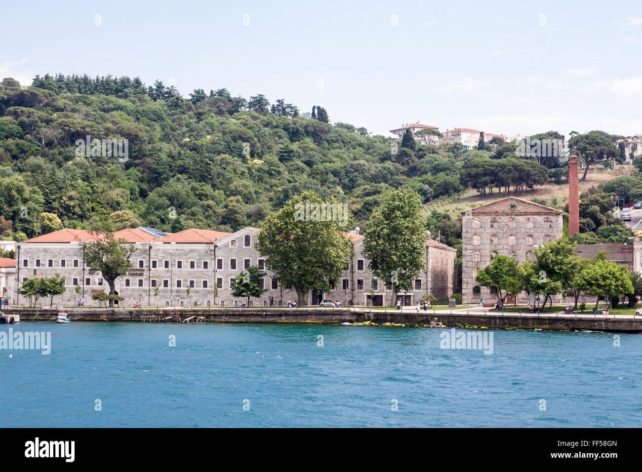 Bosphorus Istanbul Historical Buildings Stock Photo - Alamy