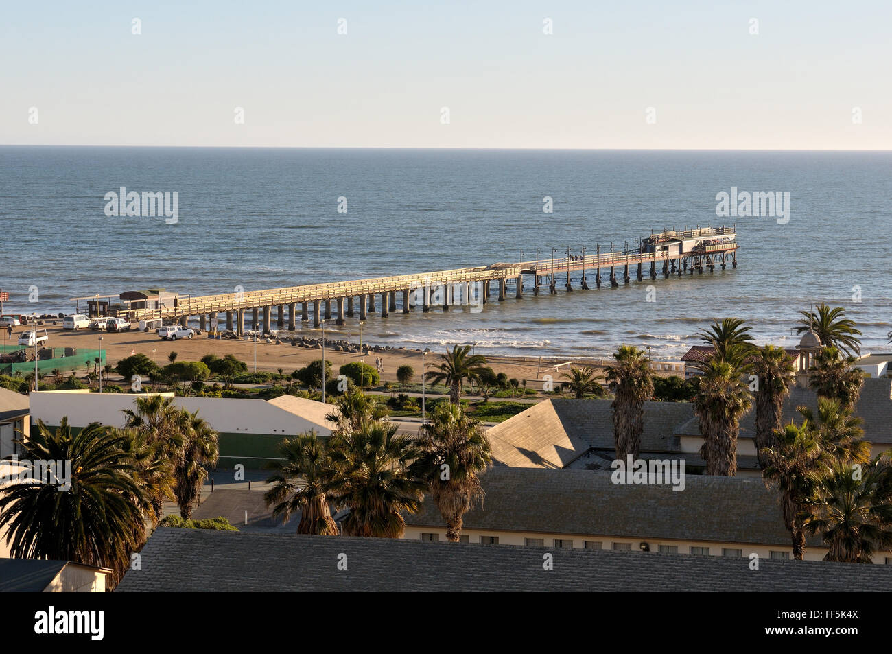 Jetty beach swakopmund namibia africa hi-res stock photography and ...