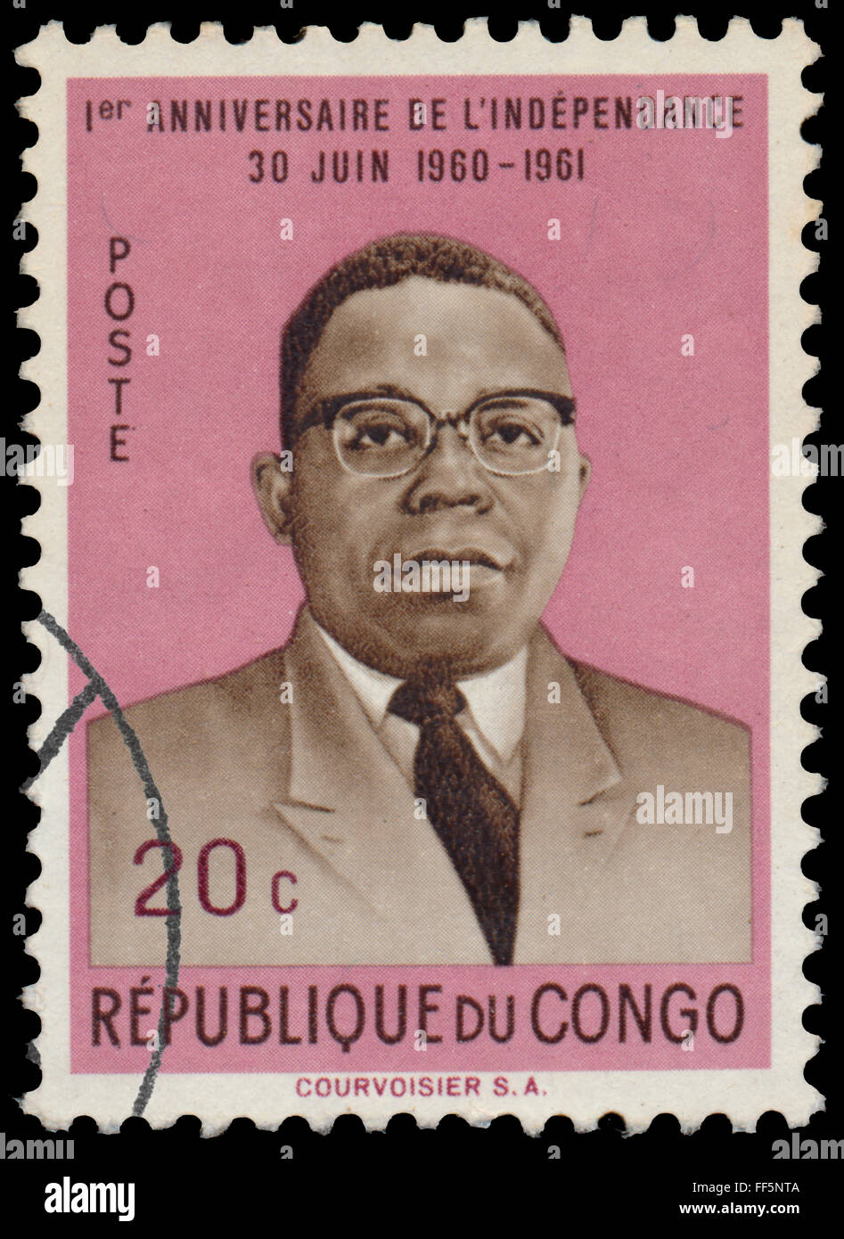 Congo stamp hi-res stock photography and images - Alamy