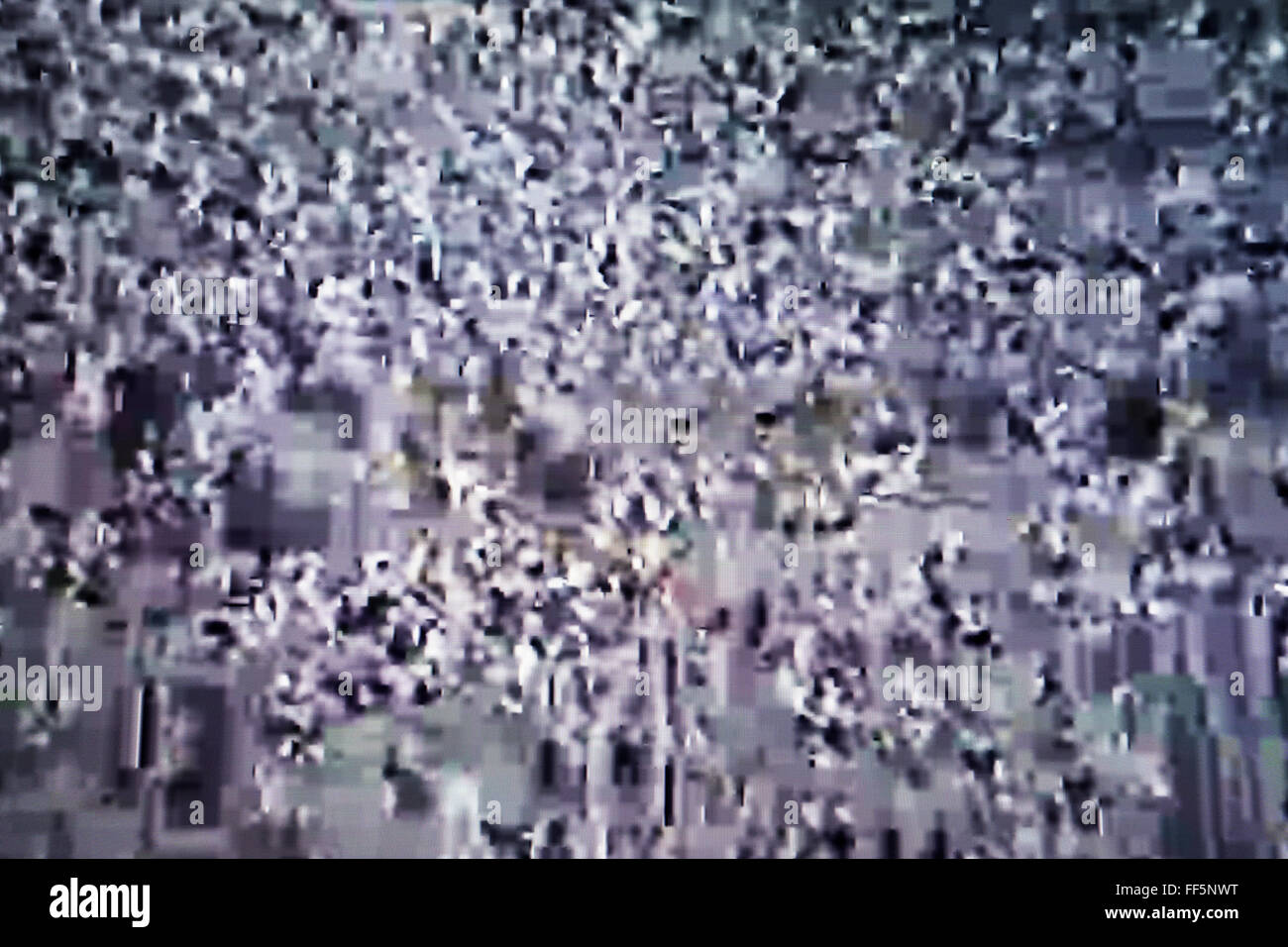 Tv static texture hi-res stock photography and images - Alamy