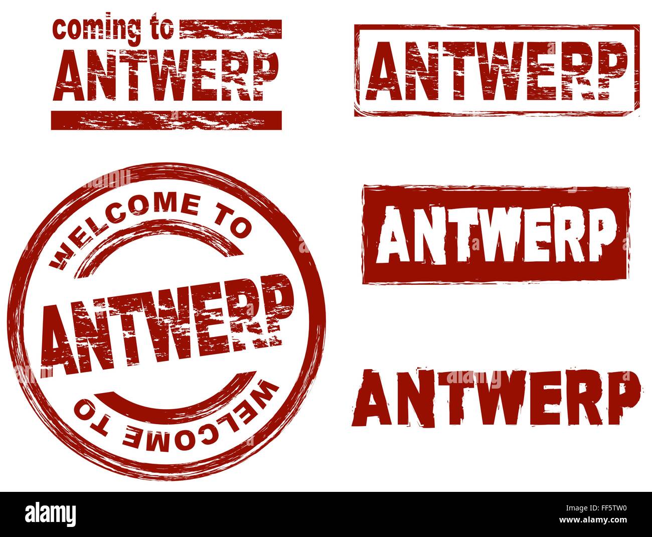 Vintage antwerp Stock Vector Images - Alamy