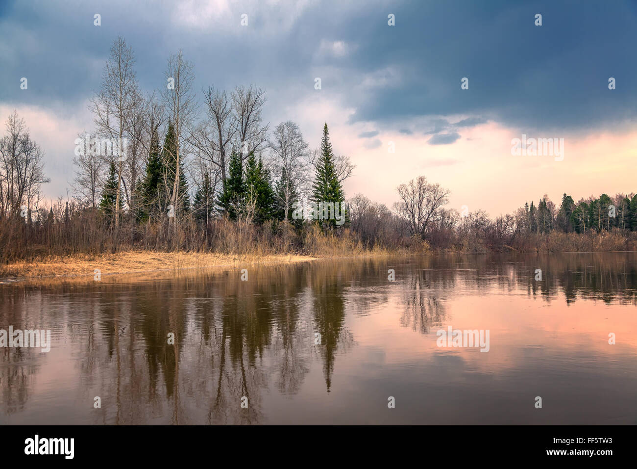 Siberian landscape hi-res stock photography and images - Alamy