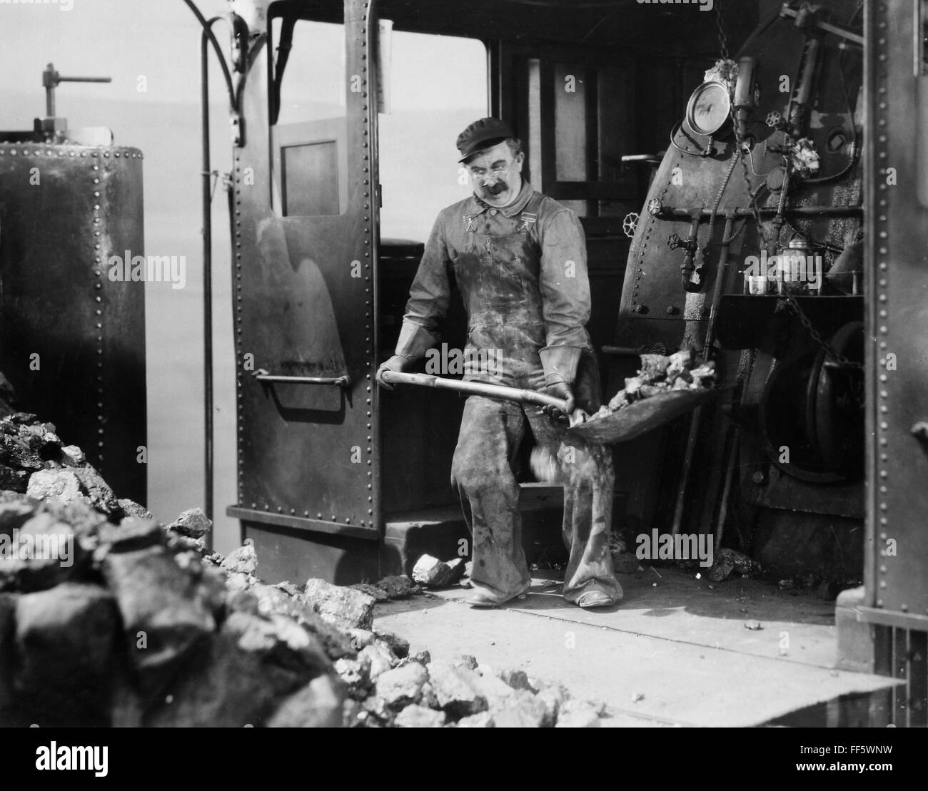 TELL IT TO SWEENEY, 1927./nStarring Chester Conklin. Silent film still ...