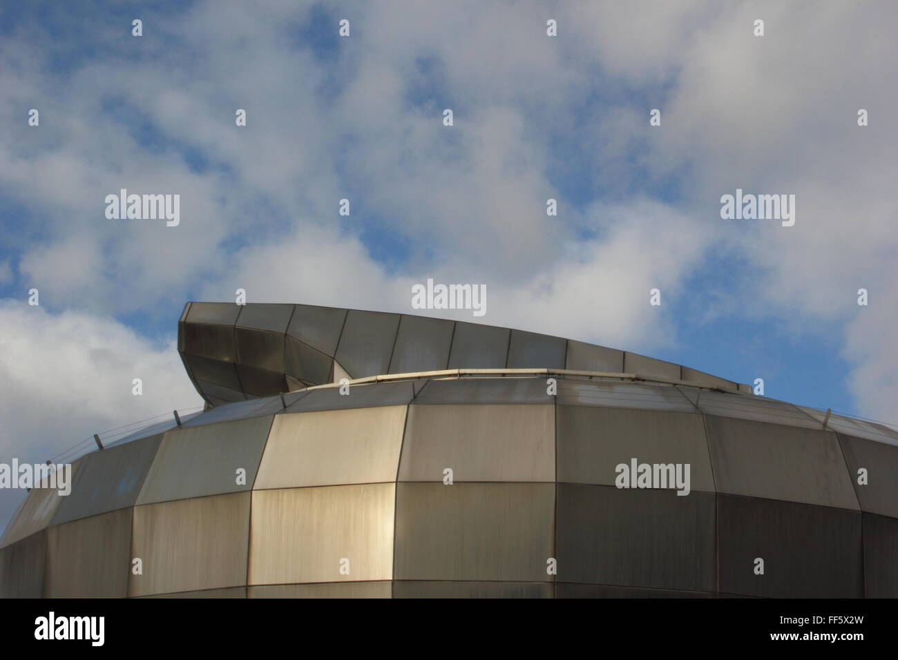 Roof detail of the HUBS, Sheffield Hallam University Students' Union ...