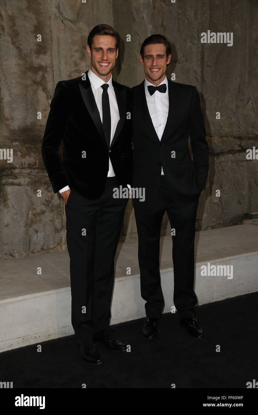 Sydney, Australia. 11 February 2016. Pictured: Zac and Jordan Stenmark ...