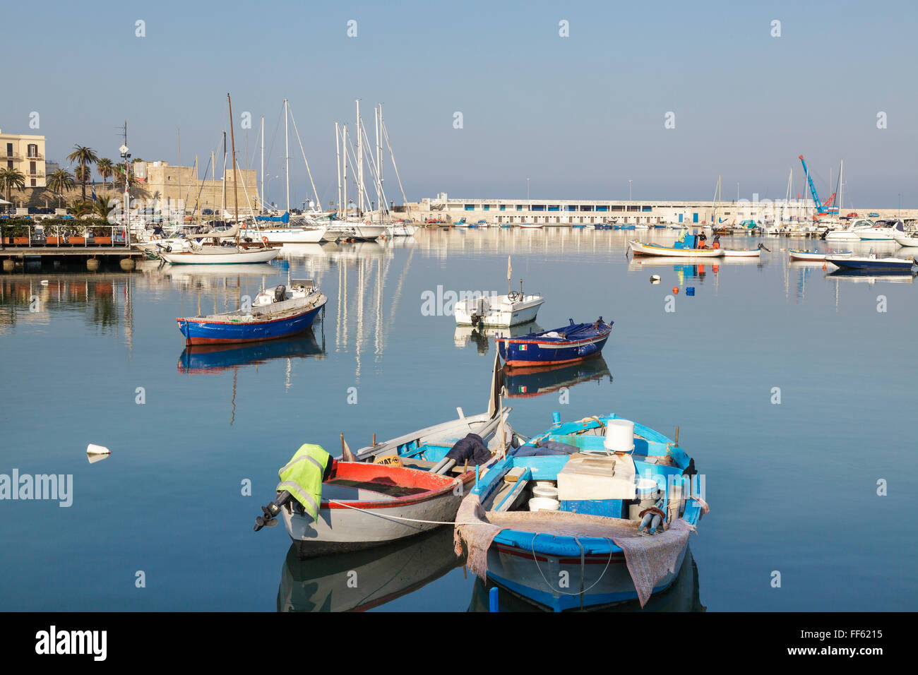 Harbour, Bari, Puglia, Italy Stock Photo - Alamy