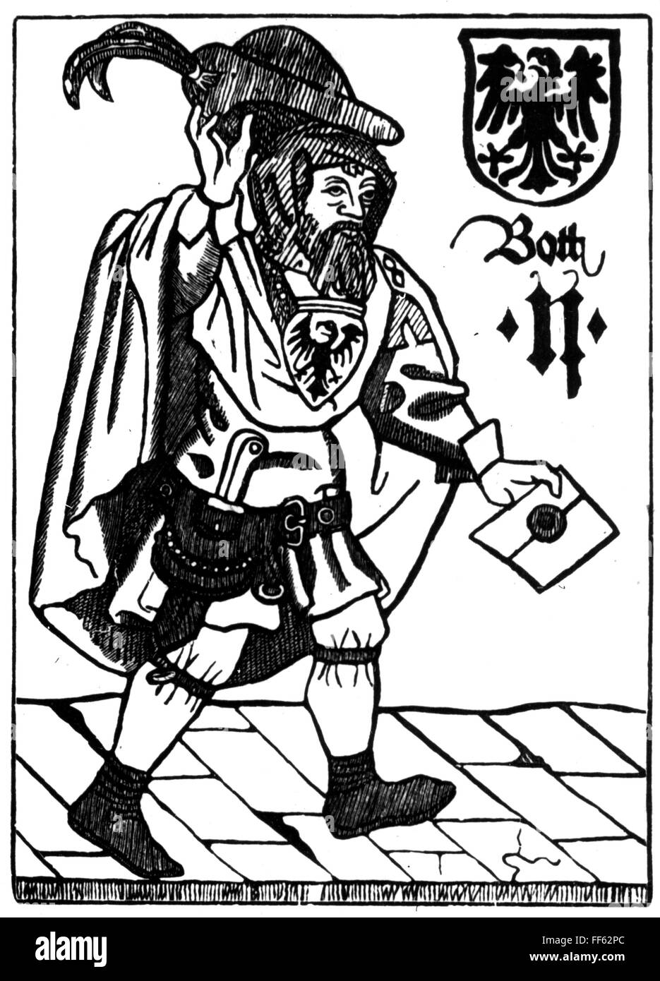 Postman hat hi-res stock photography and images - Alamy