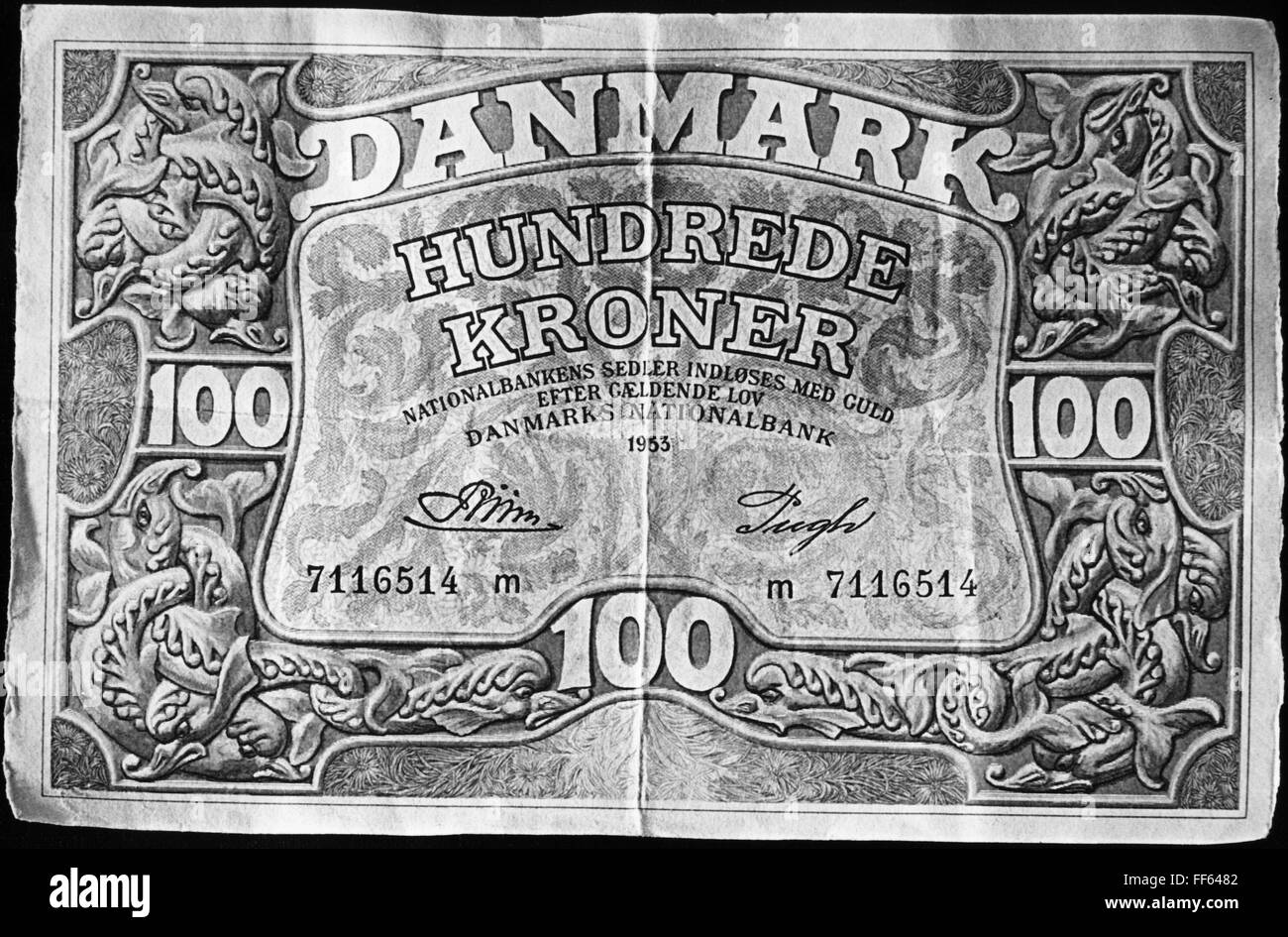 Denmark money Black and White Stock Photos & Images - Alamy
