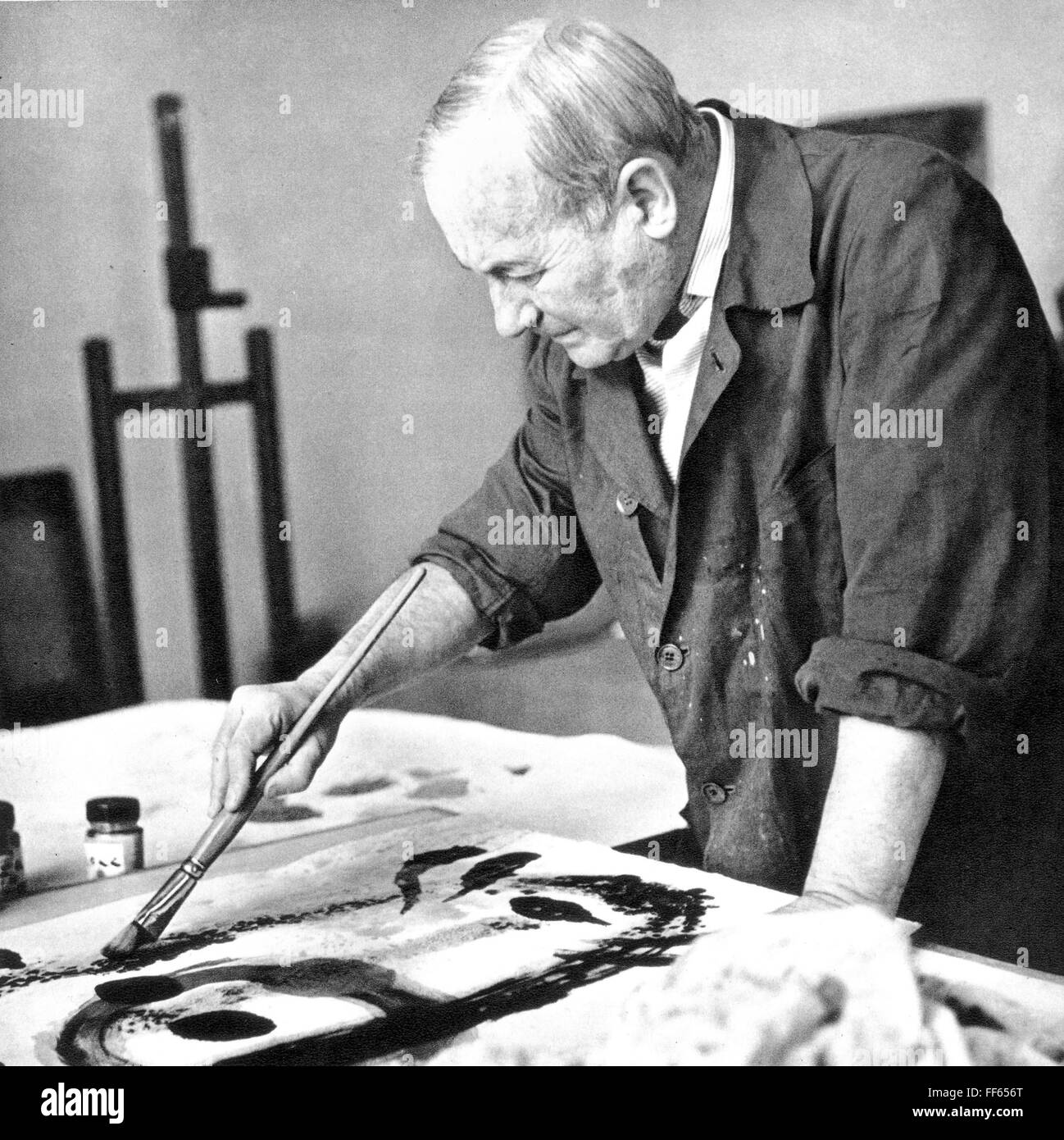JOAN MIRO (1893-1983). /nSpanish painter, engraver, and sculptor Stock ...