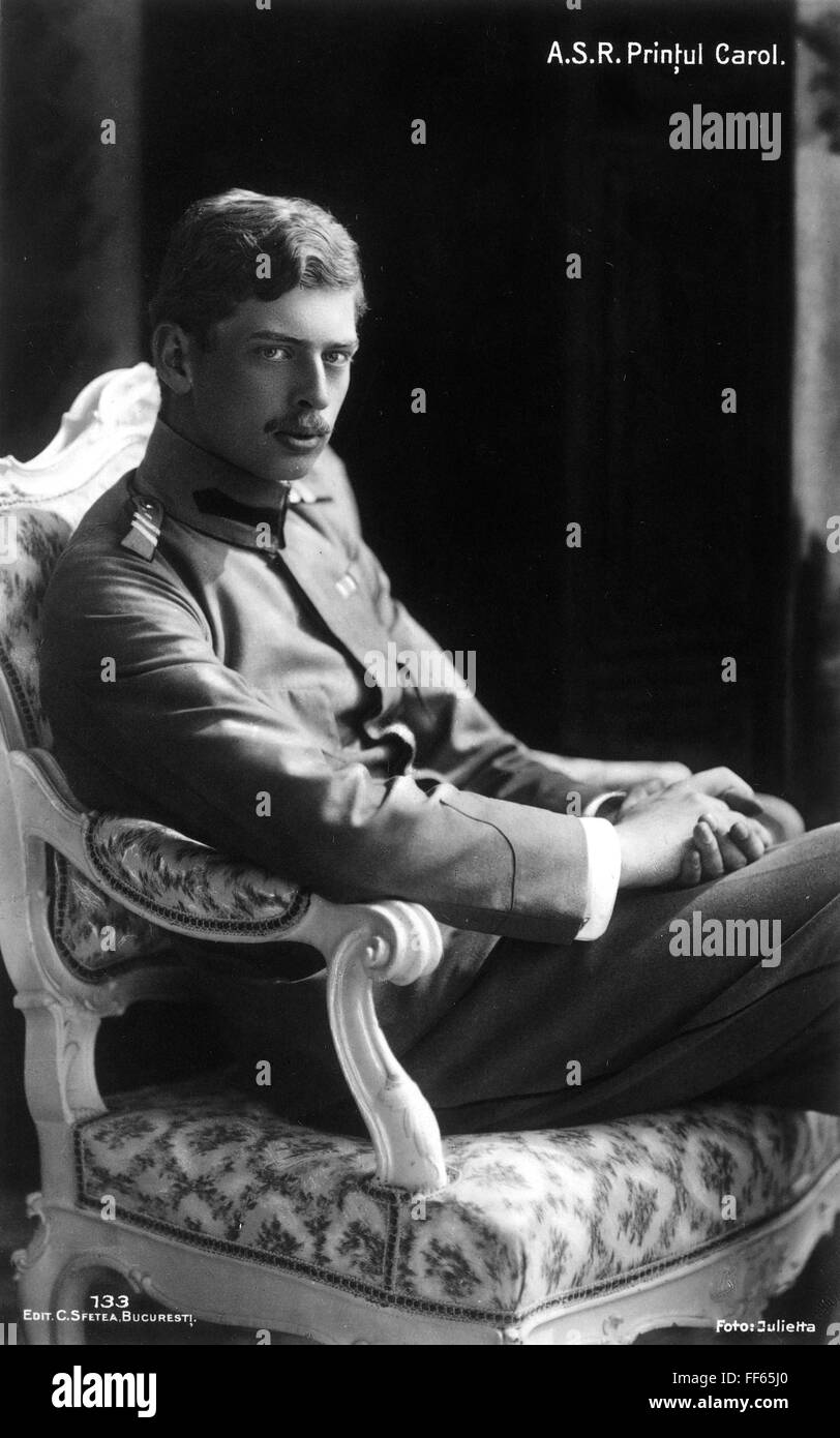 CAROL II (1893-1953). /nKing of Rumania, 1930-1940 Stock Photo - Alamy