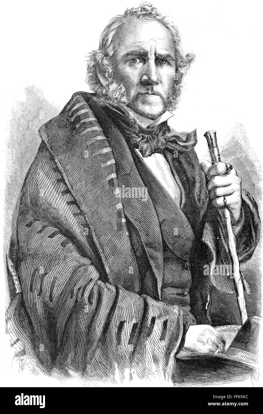 SAMUEL HOUSTON (1793-1863). /nAmerican soldier and political leader ...