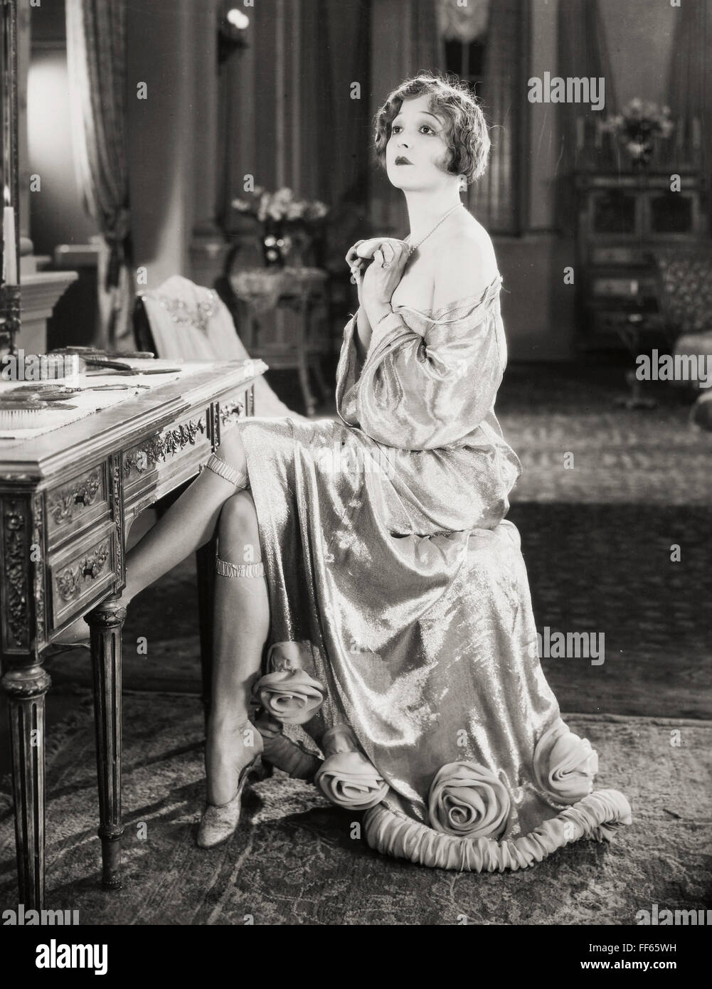 SILENT FILM STILL: WOMAN Stock Photo - Alamy